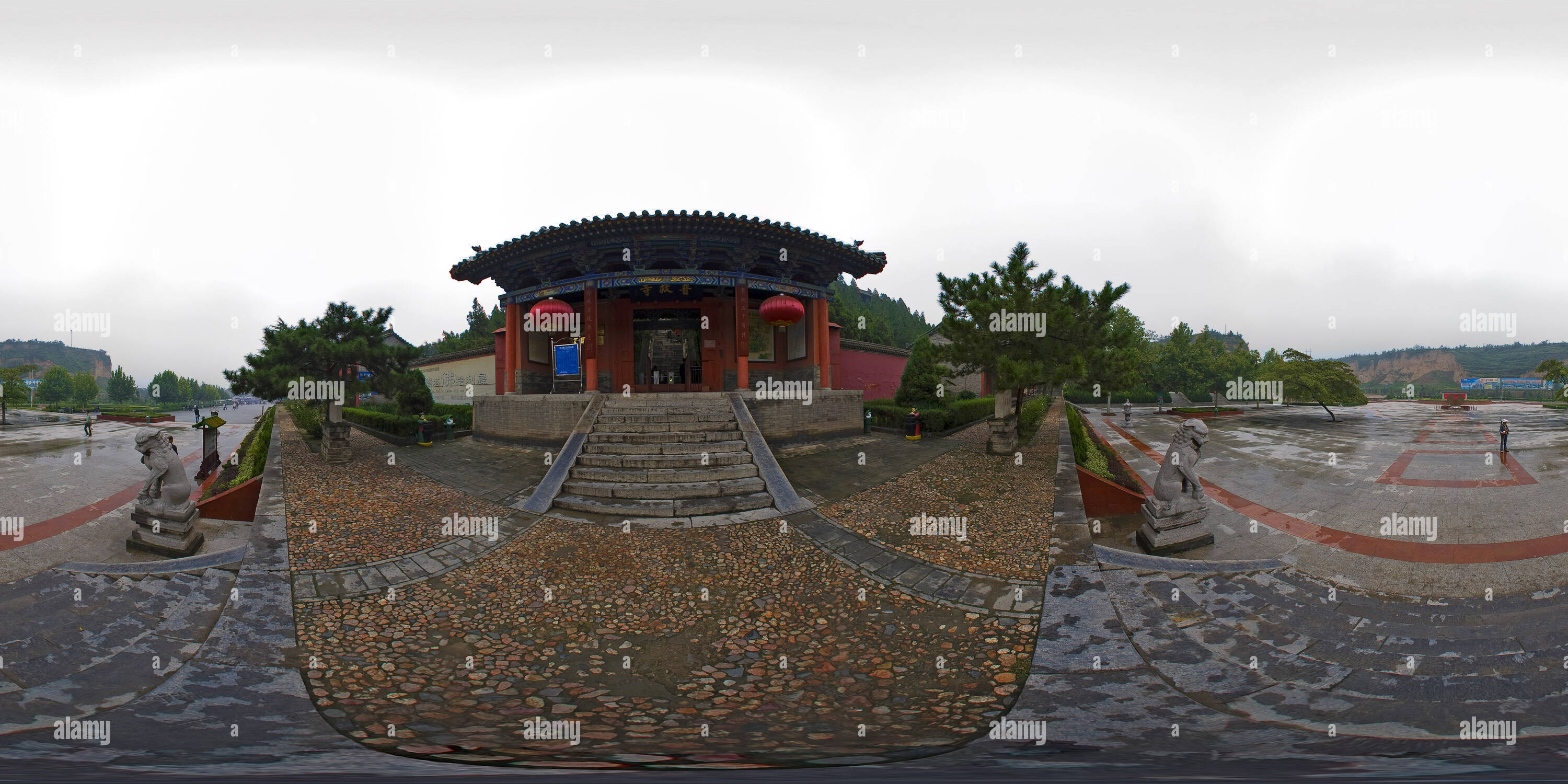 360° view of Universal salvation temple-outdoor scene - Alamy