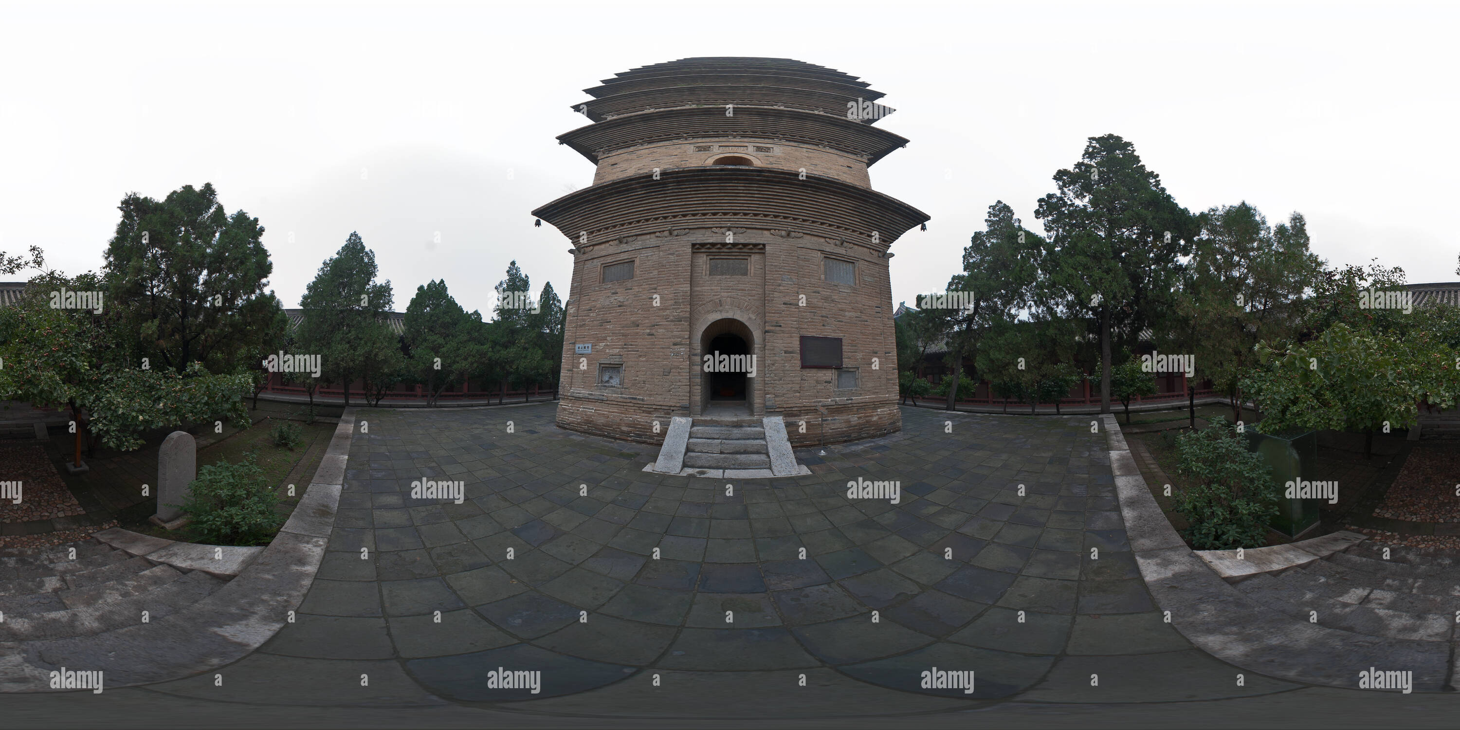 360° view of Universal salvation temple-hawk hawk tower - Alamy