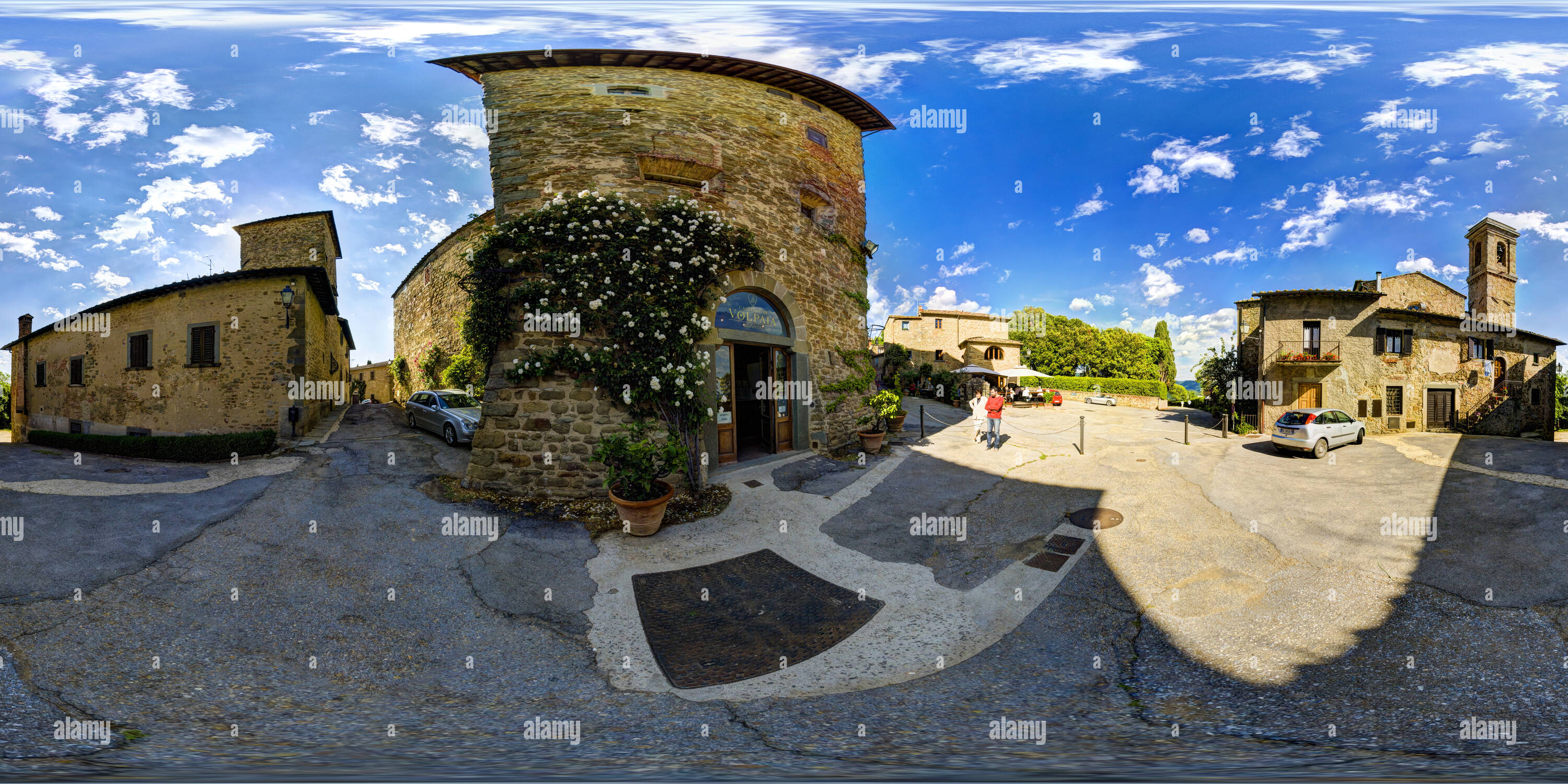 Castello di volpaia hi-res stock photography and images - Alamy