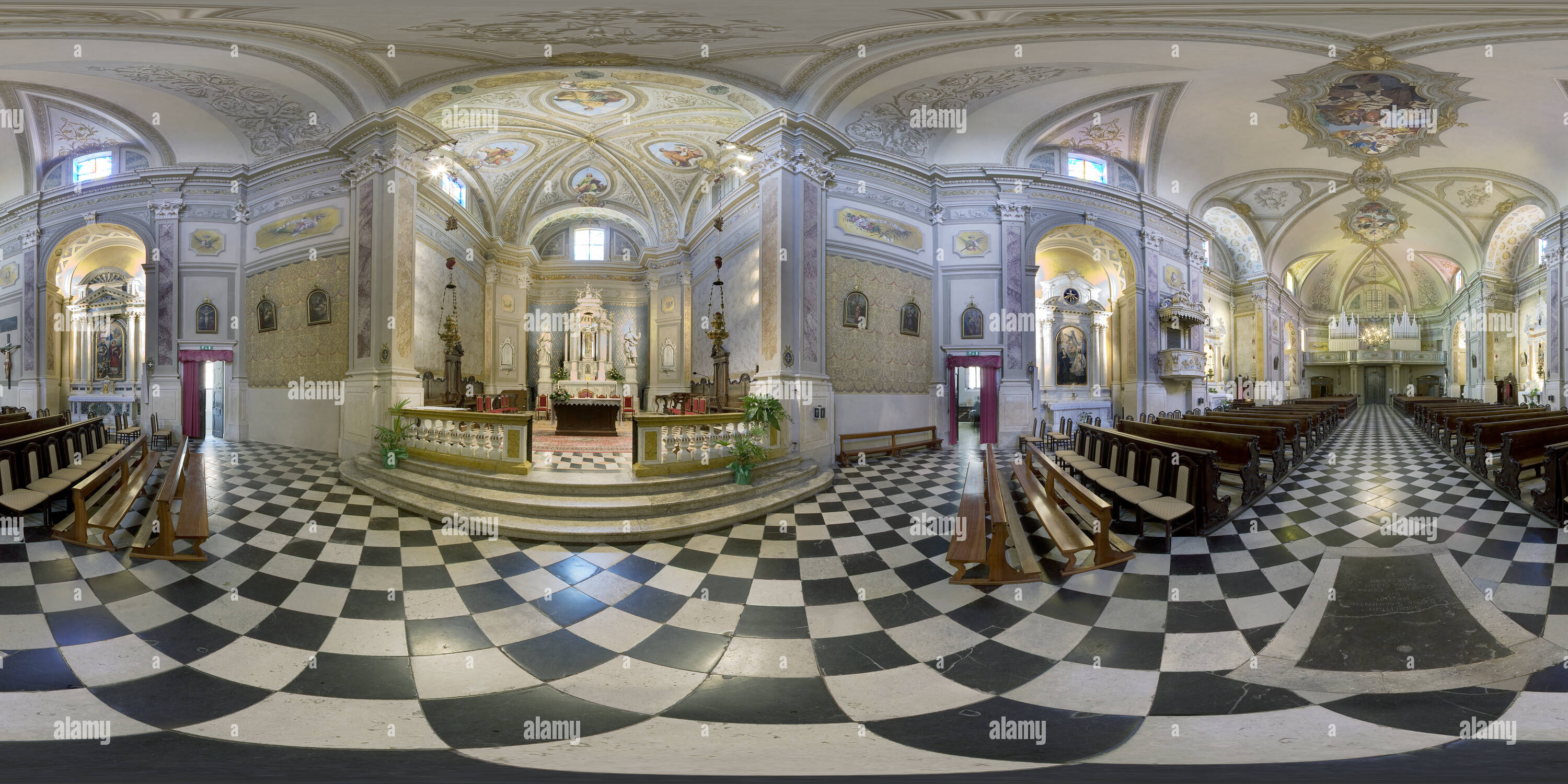 360° view of Cormons S Adalberto - Alamy