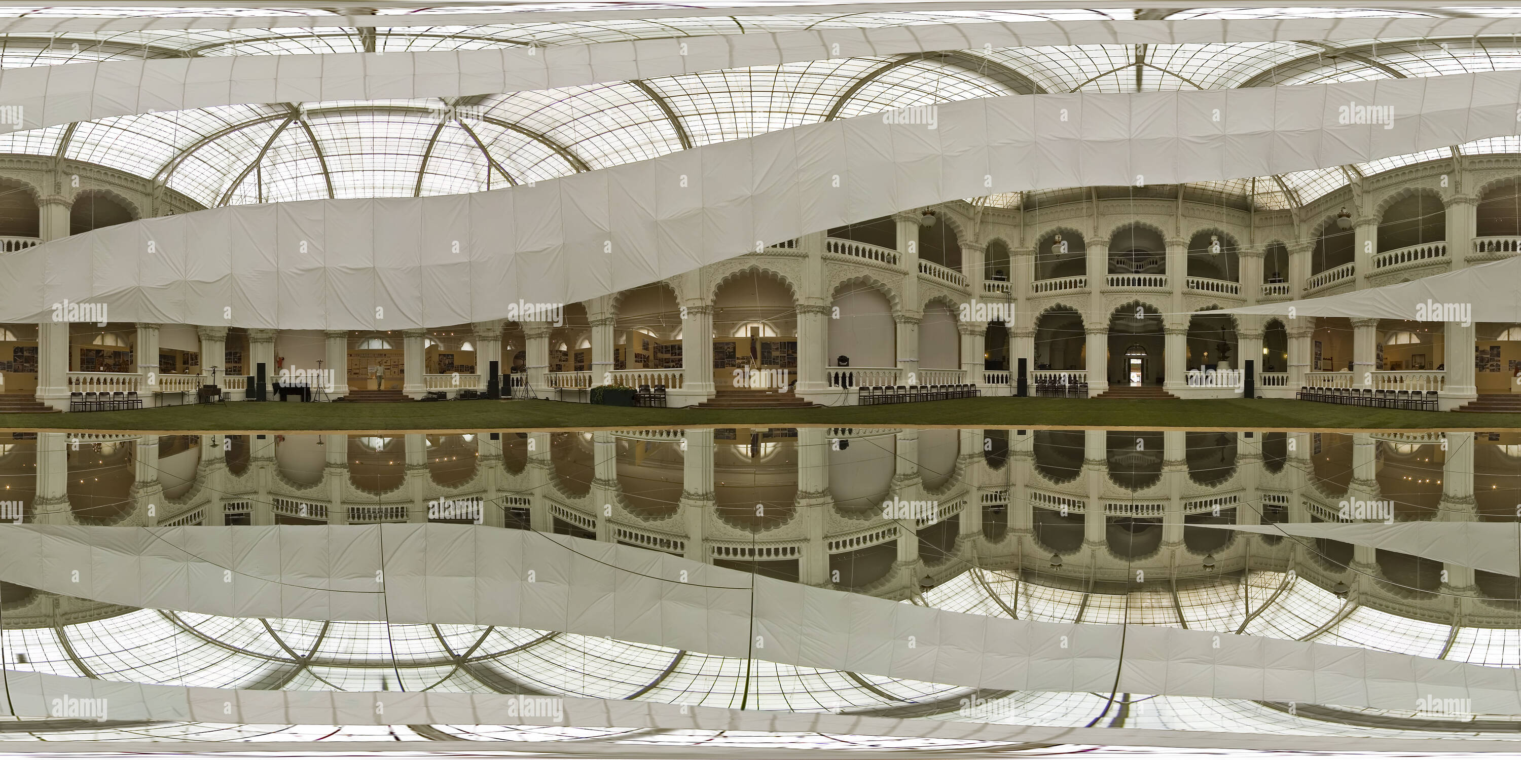360° view of To continue the Creation - Architecture exhibition - Alamy