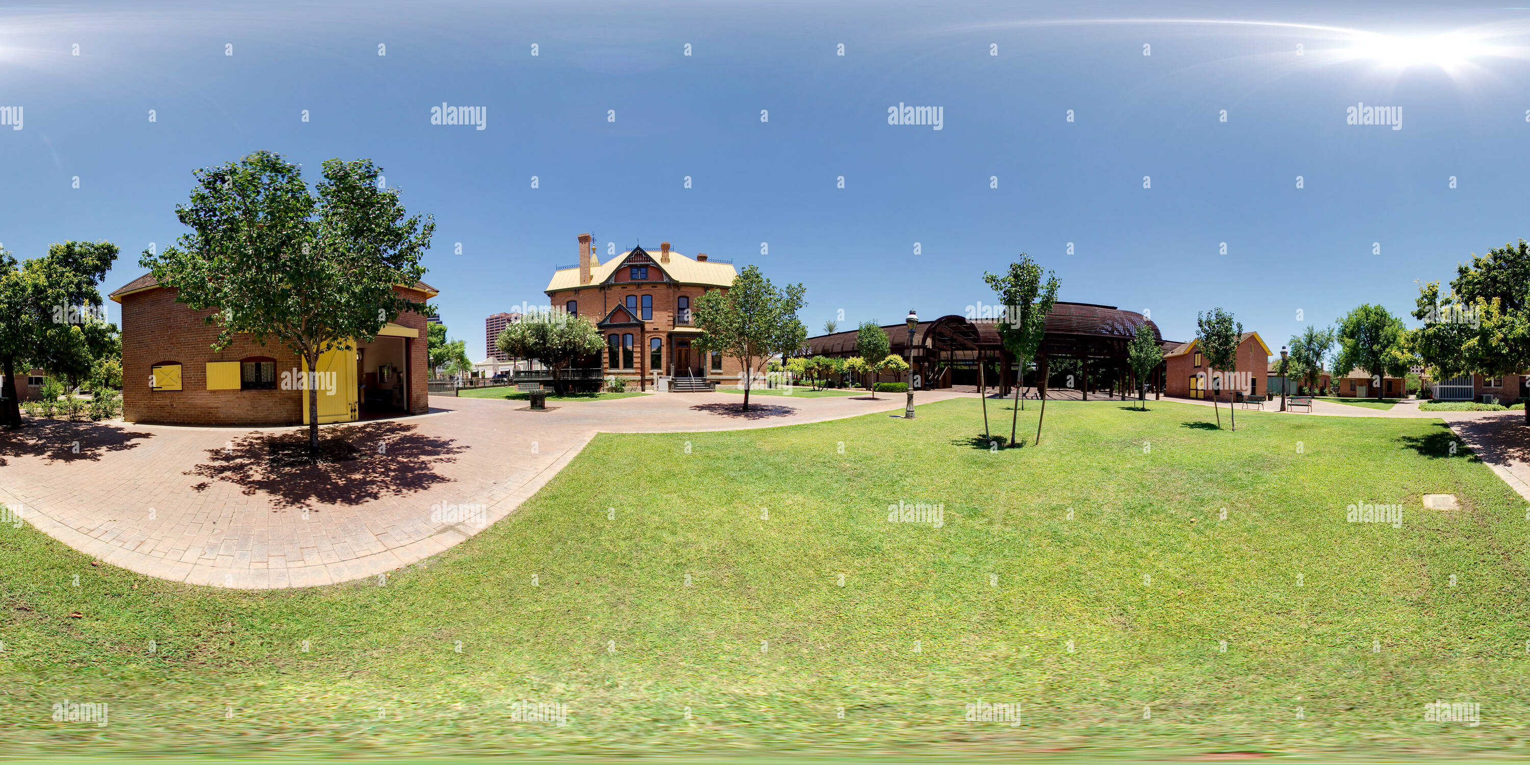360° view of Heritage Square, Phoenix - Alamy