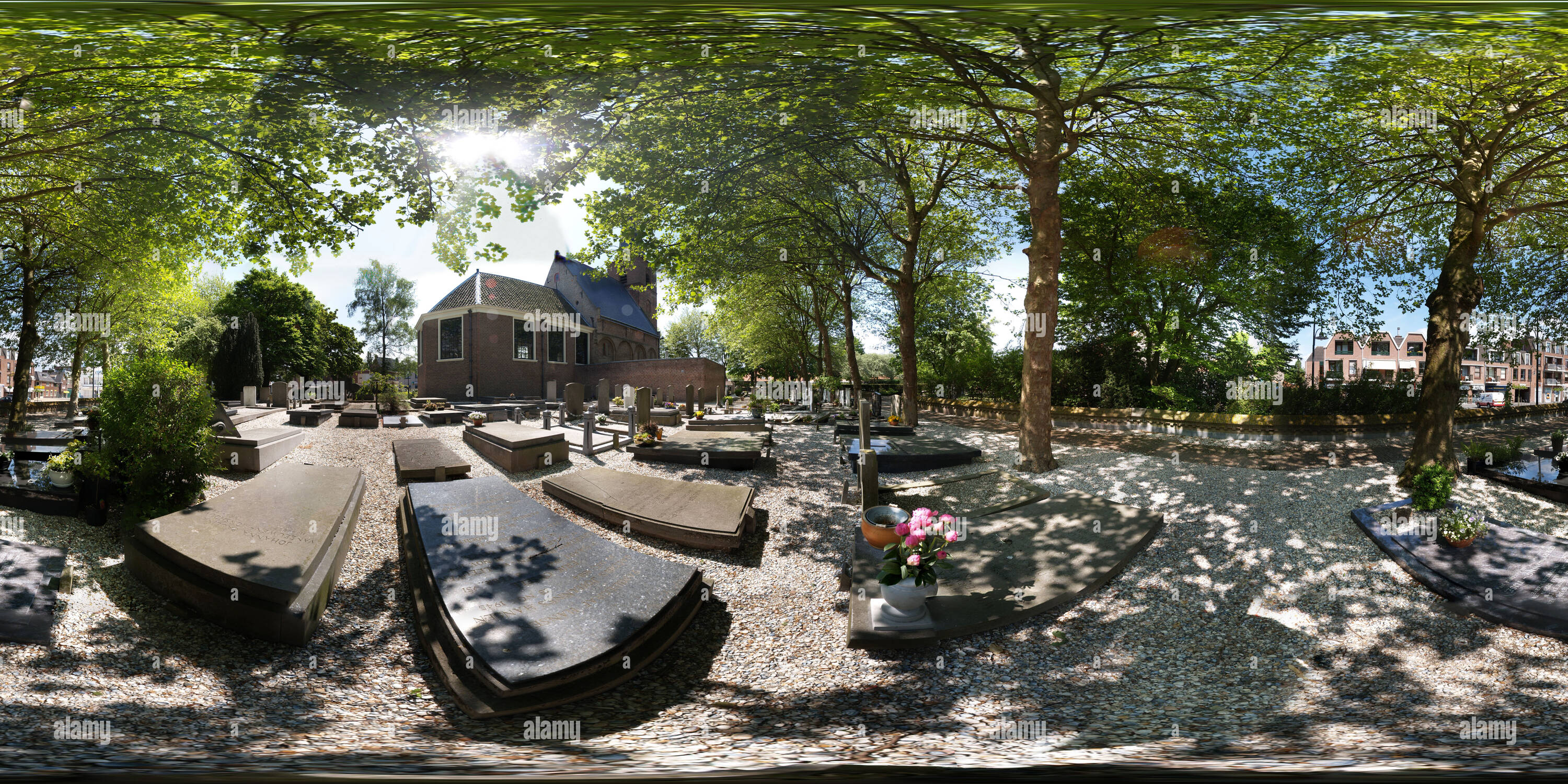 360° view of Hervormde Kerk Sassenheim - Alamy