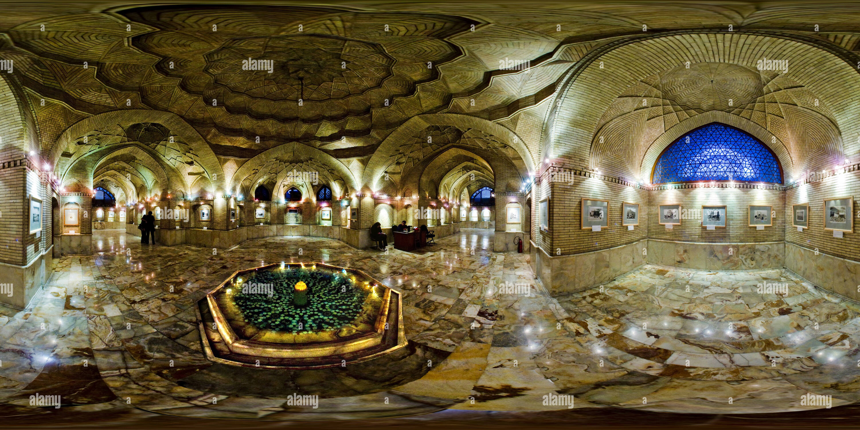360° view of Golestan Palace - Tehran - Iran - Alamy