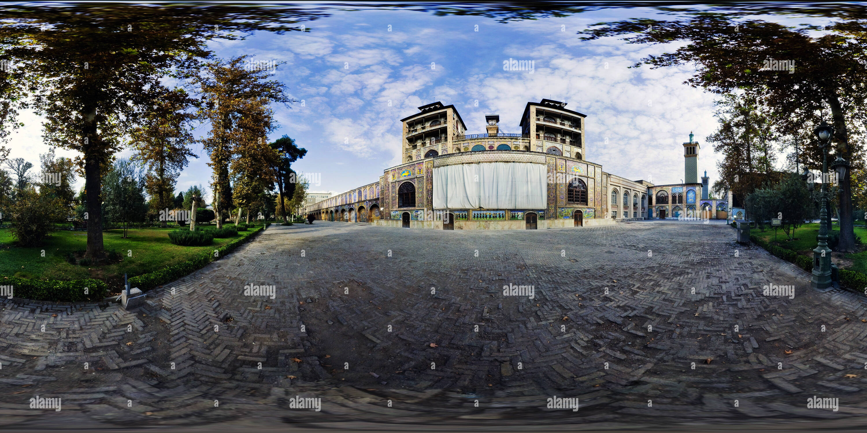 360° view of Golestan Palace - Tehran - Iran - Alamy