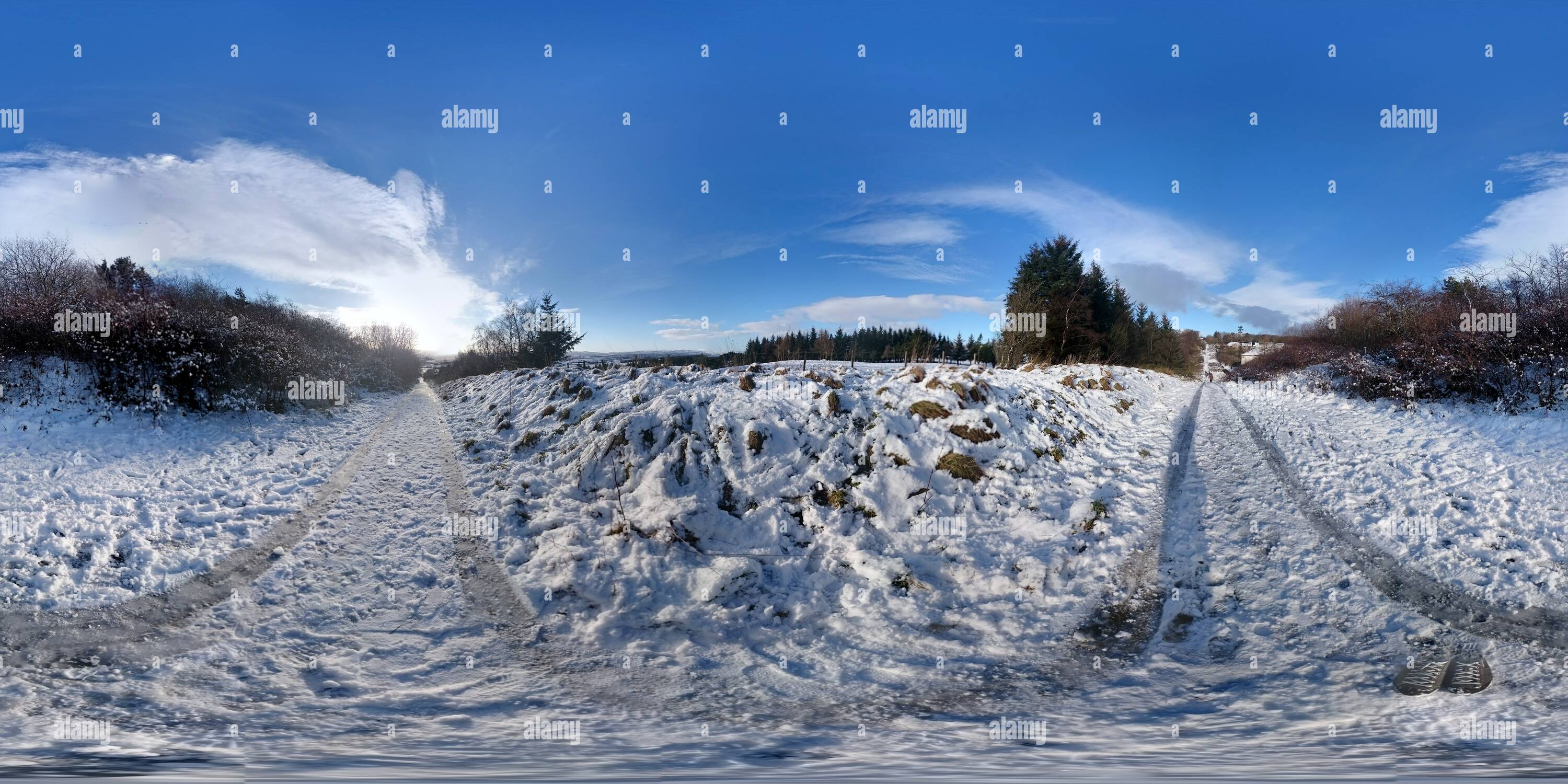 360° view of Windyhill Golf Club - Alamy