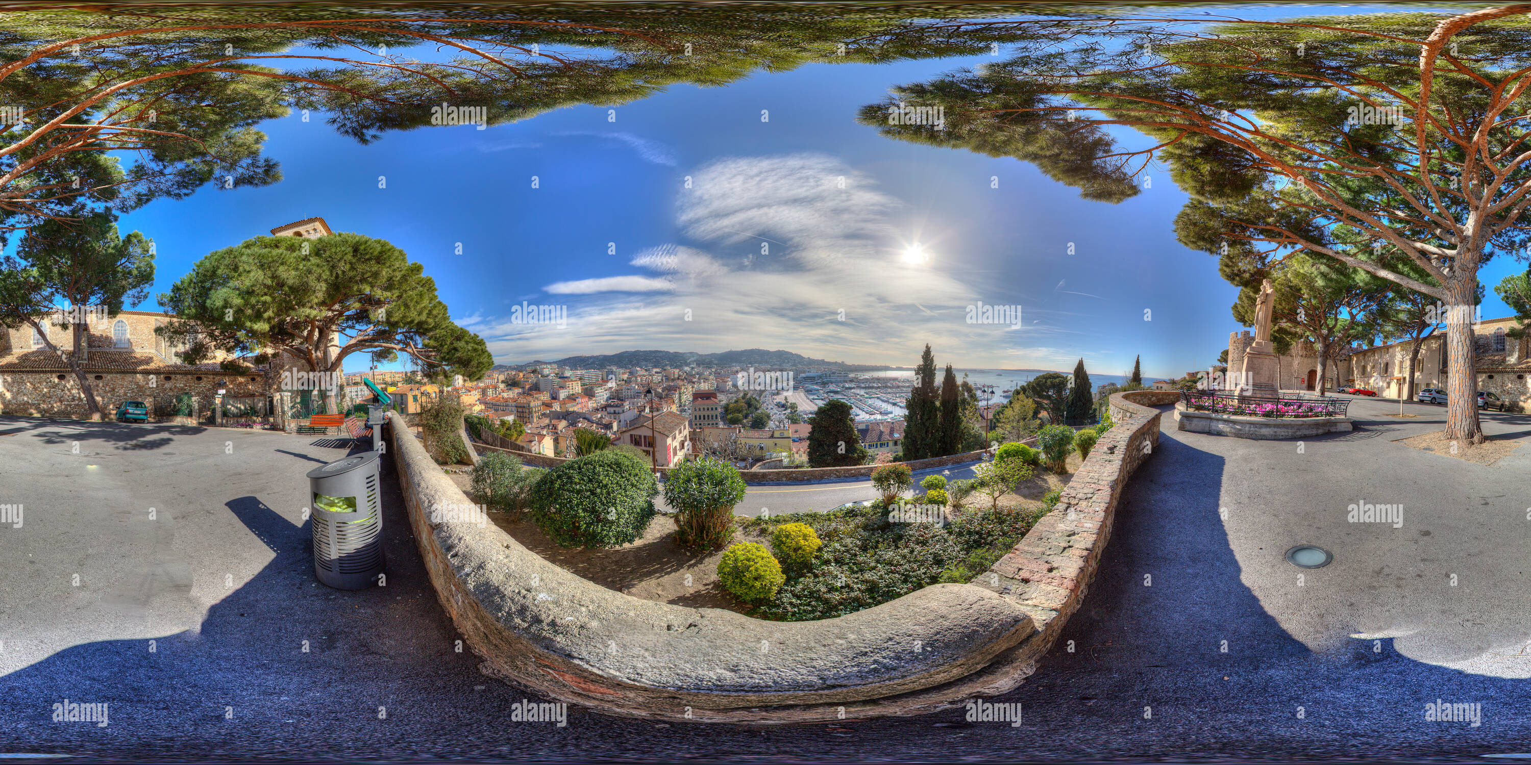 360° view of Cannes, le suquet by HR-Photographe - Alamy