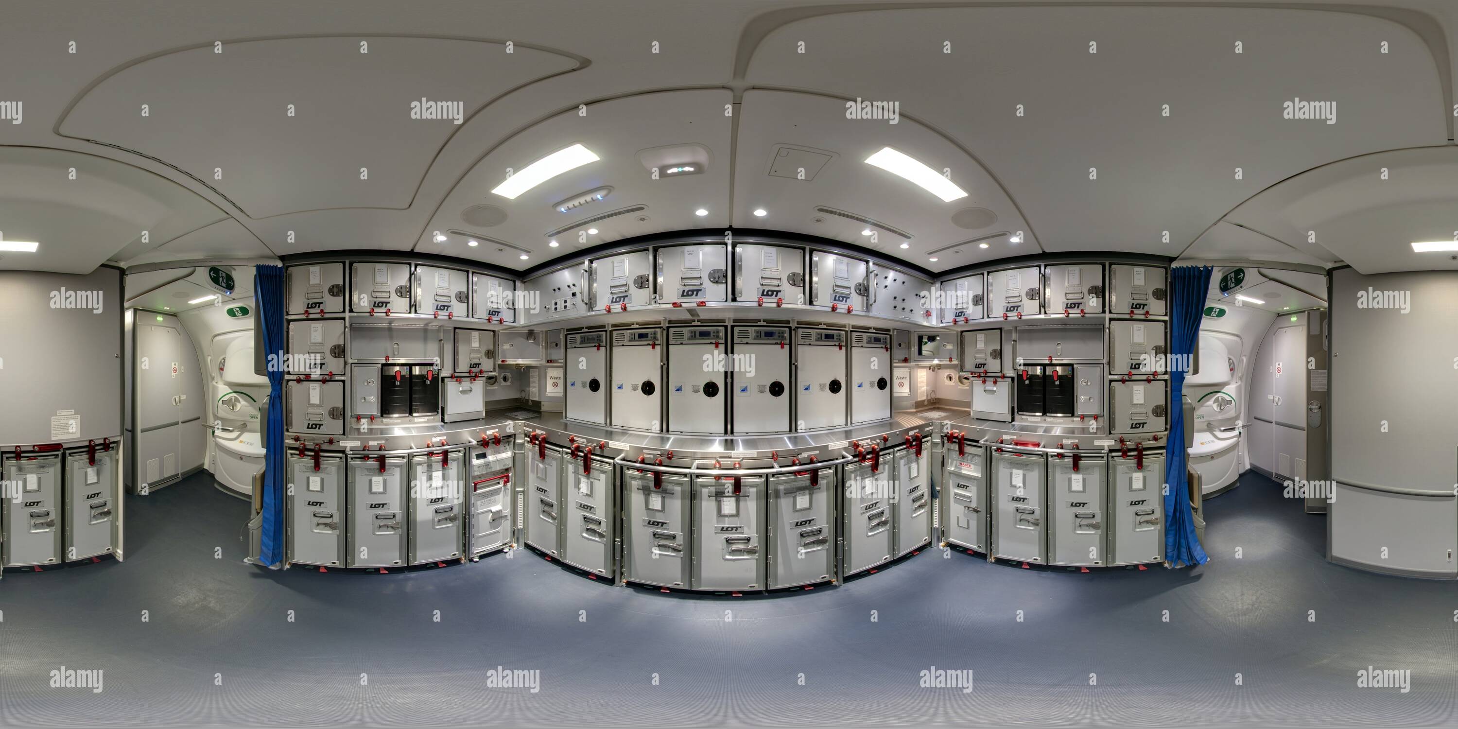 Aircraft galley hi-res stock photography and images - Alamy