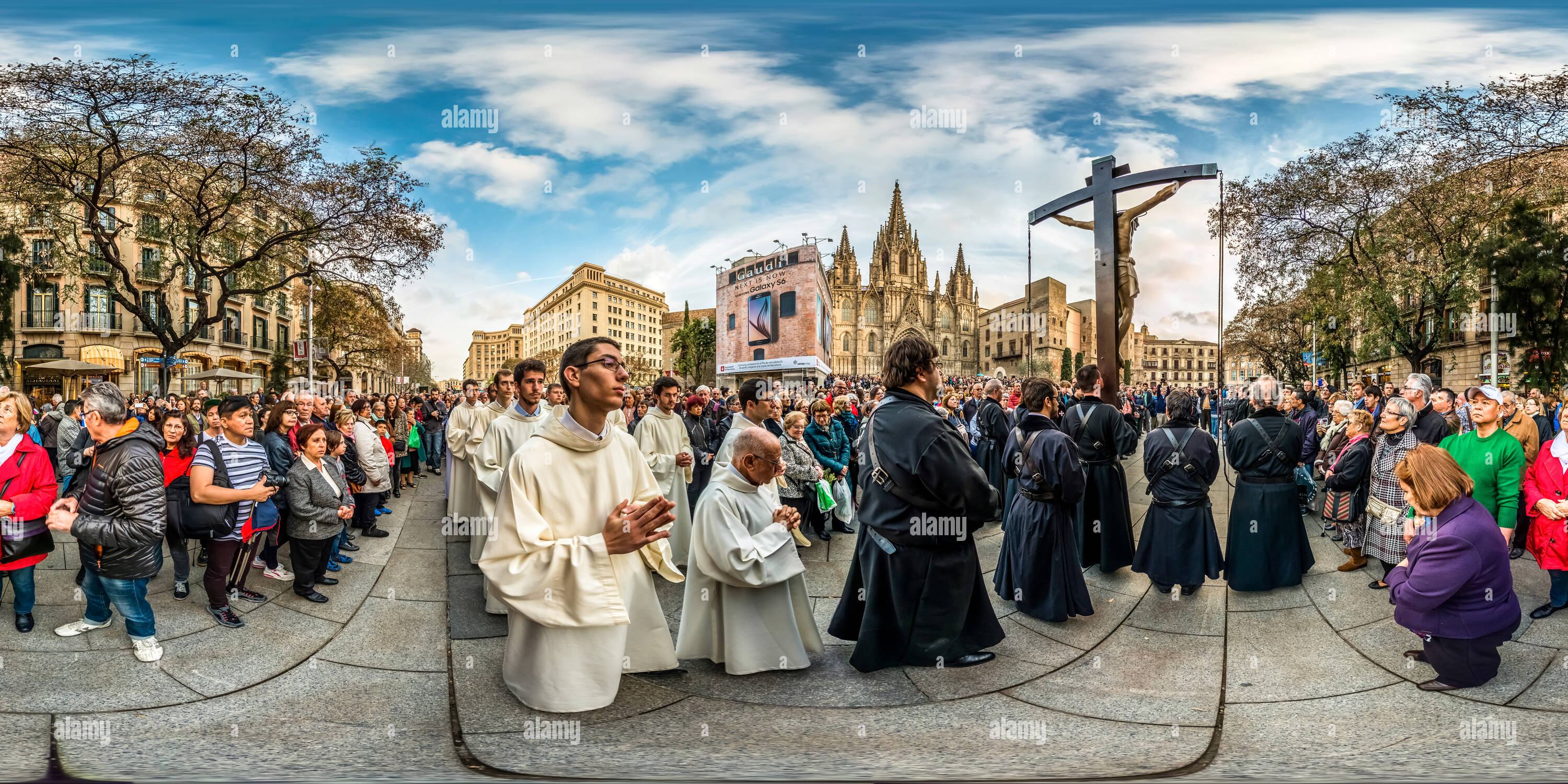 Good friday procession in barcelina hi-res stock photography and images ...