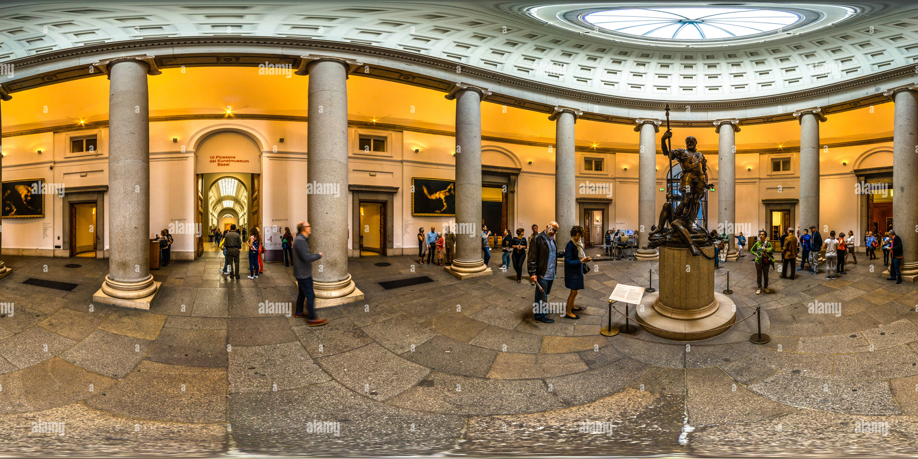 360° view of Prado Museum﻿ 2015 - Alamy