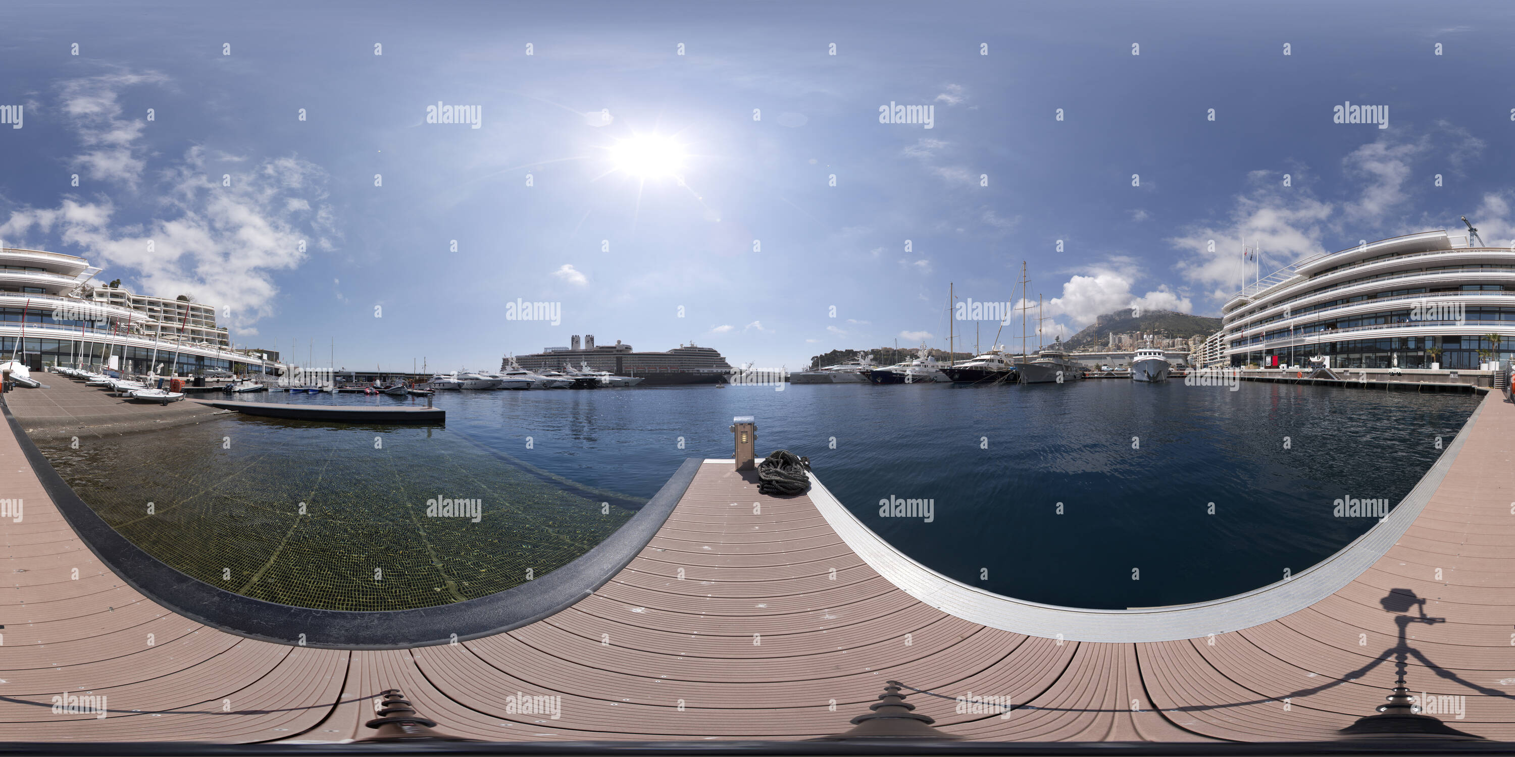 360° view of Yacht Club Monaco - Alamy