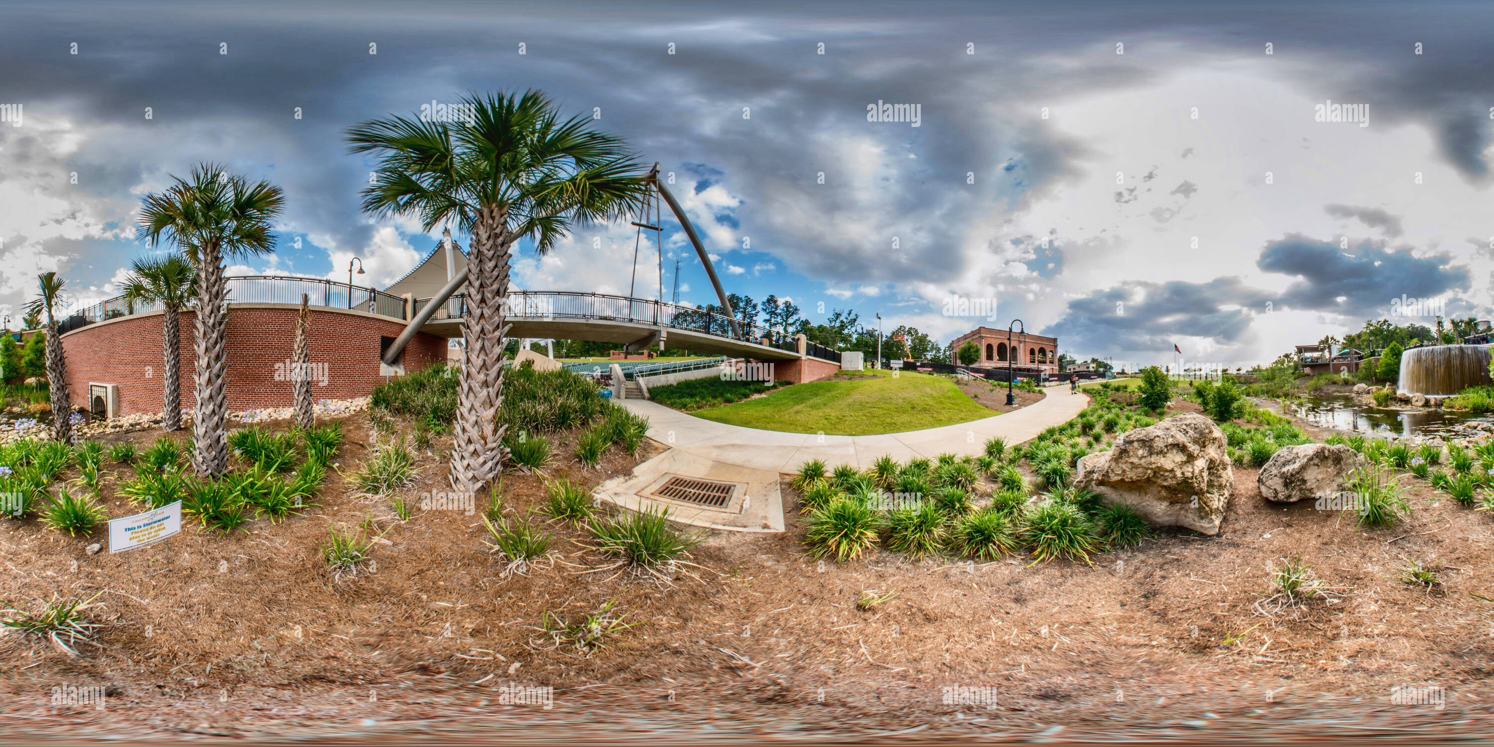 360° view of Cascades Park - Tallahassee, Florida - Alamy