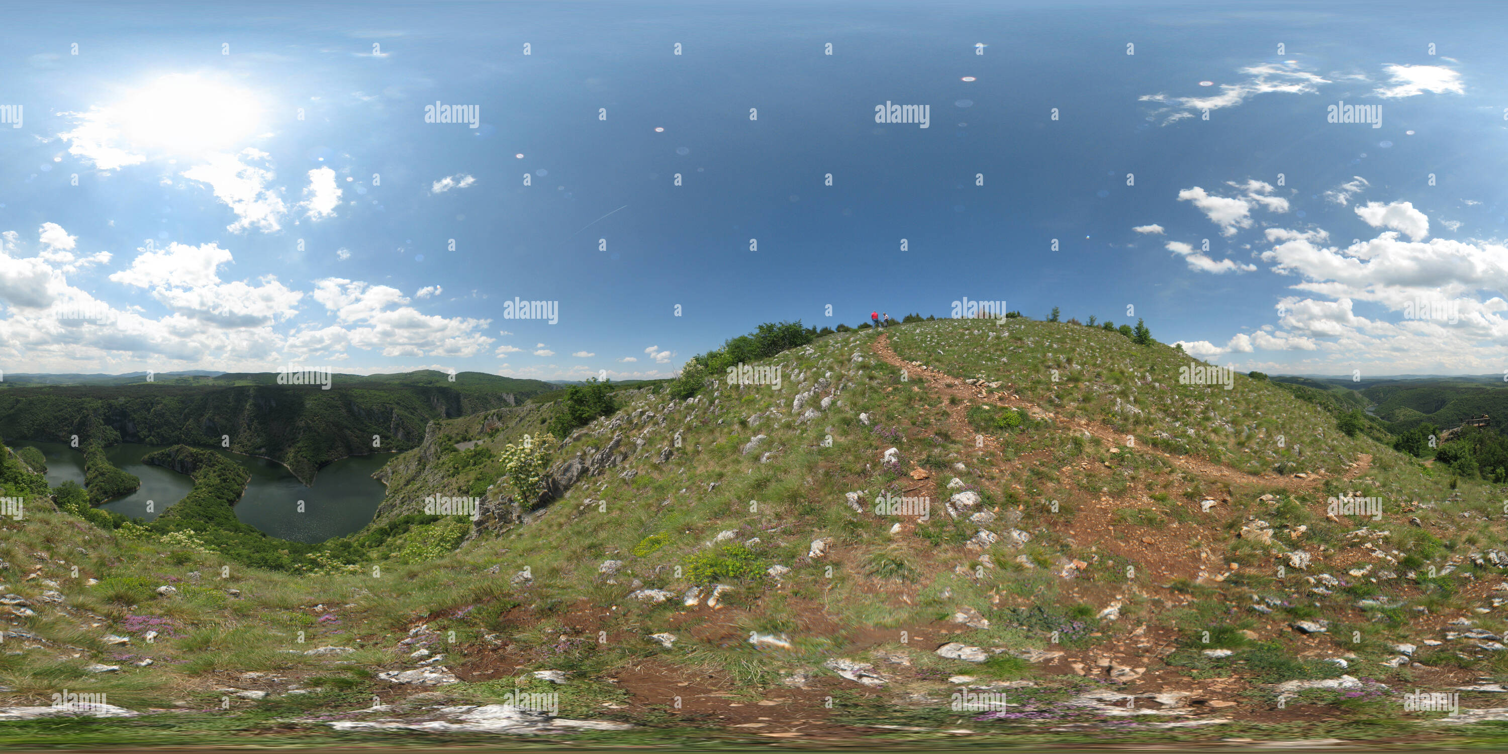 360° view of Sjenica - The Meanders of the River Uvac - Alamy