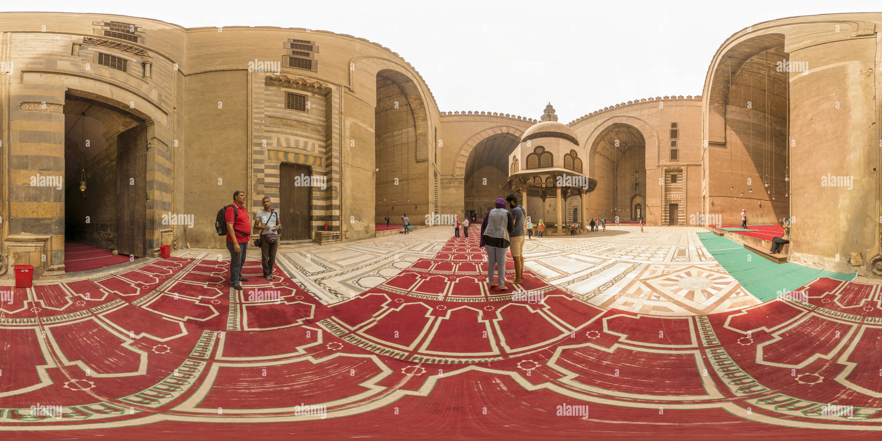 360° view of Sultan Hassan I - Alamy