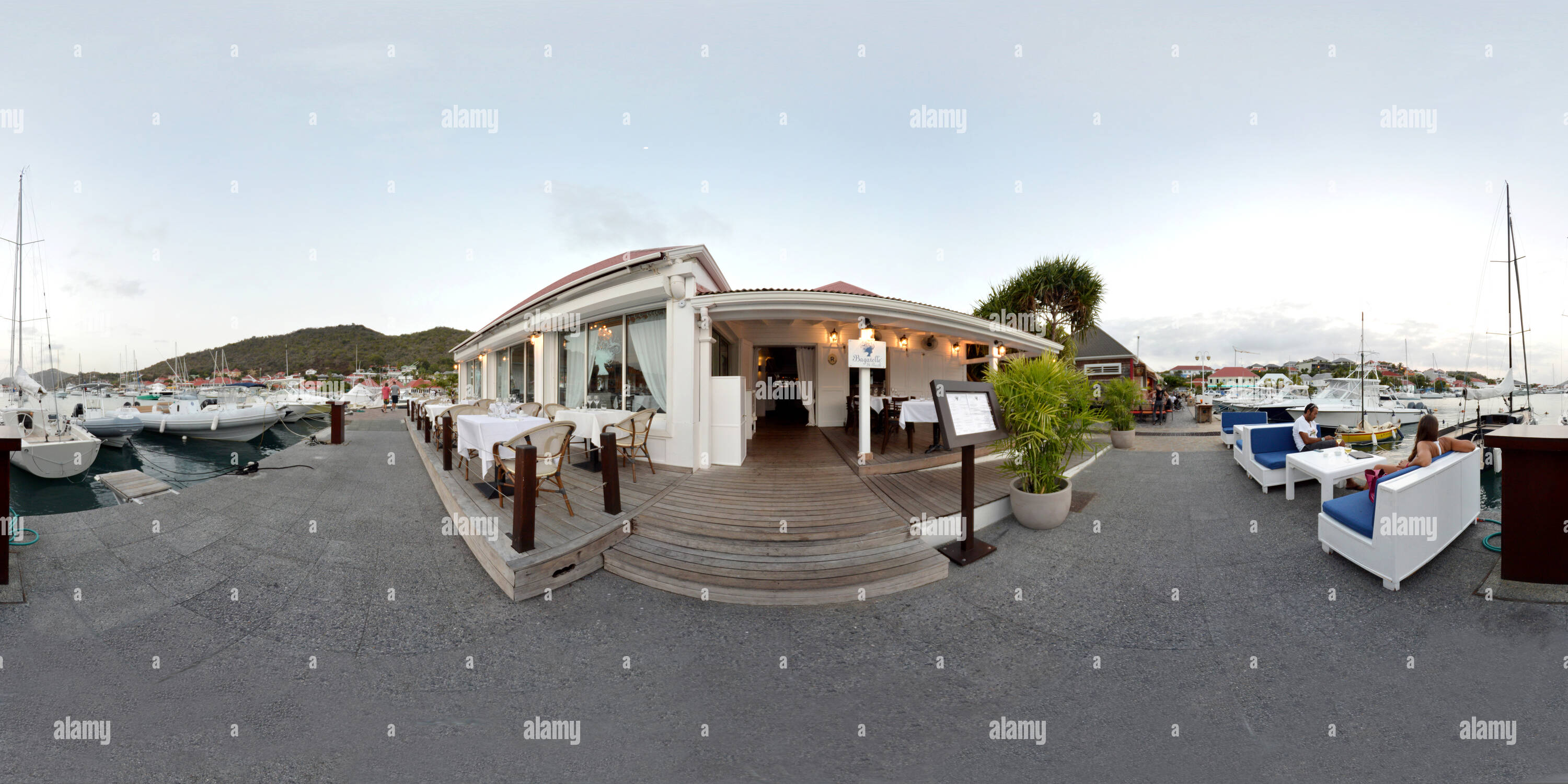 360° view of Bagatelle - Gustavia - St.Barthelemy Island - French West ...
