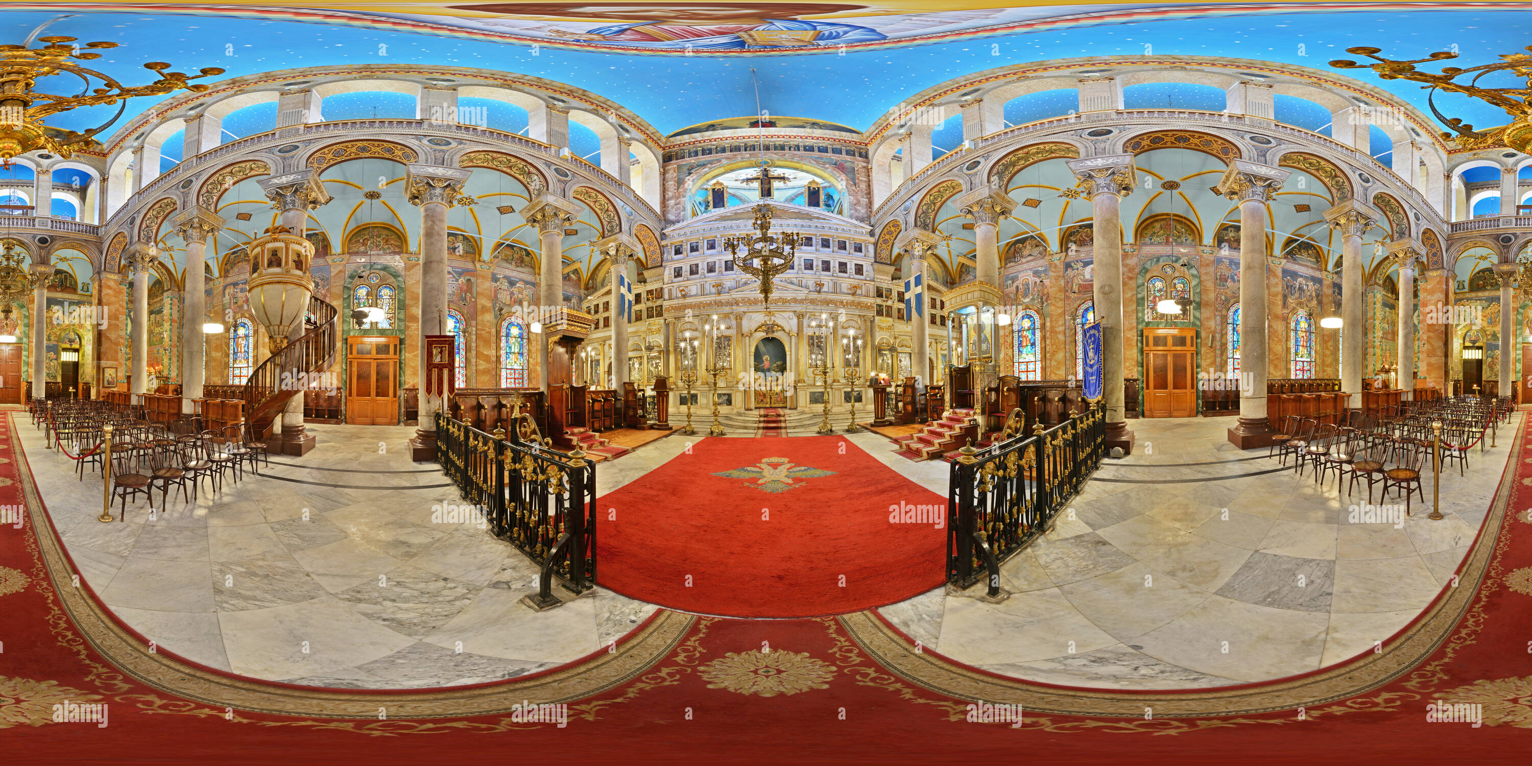 Greek orthodox church alexandria egypt hi-res stock photography and ...