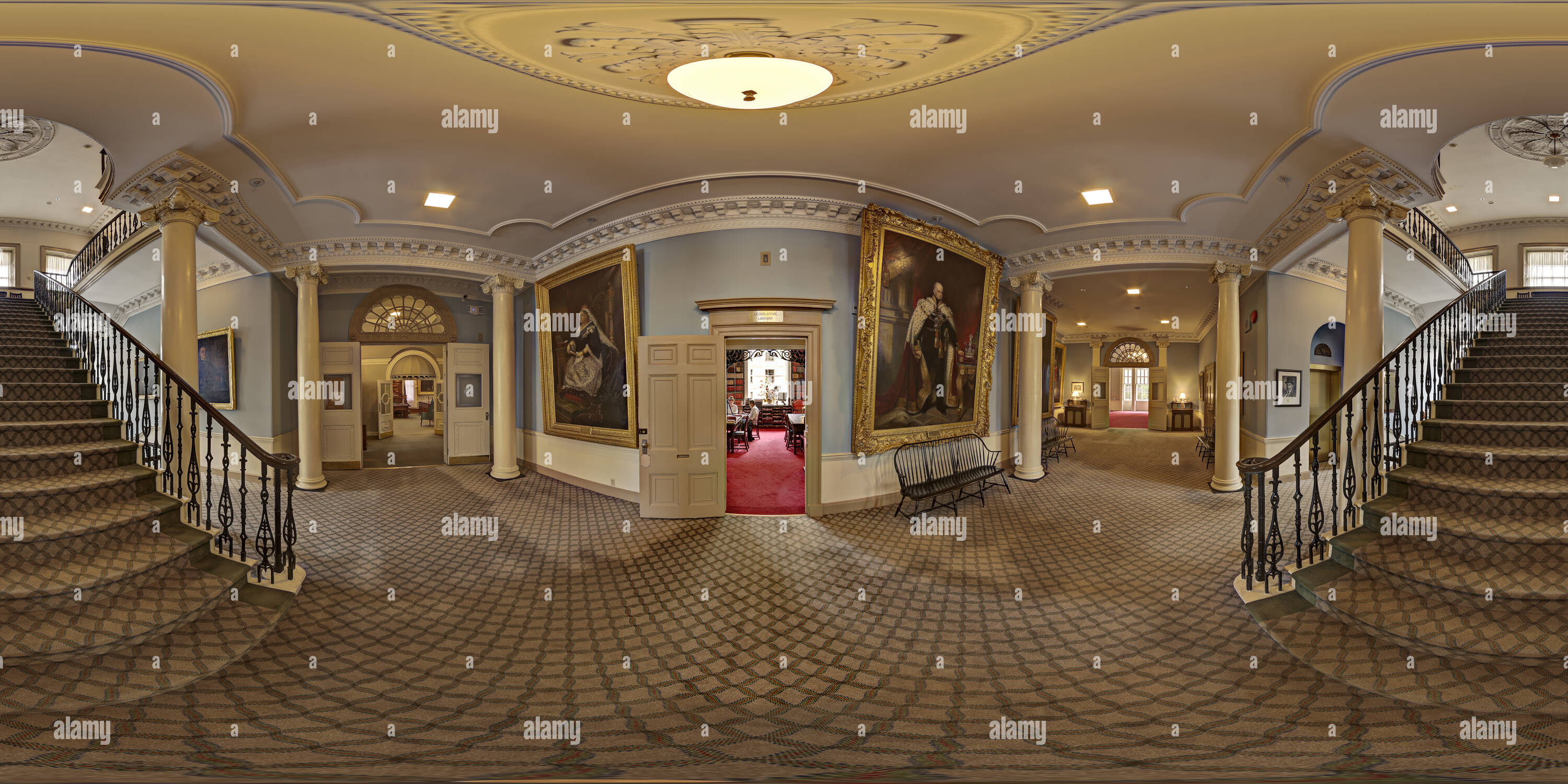 360° view of Province House 2nd Floor Landing - Alamy