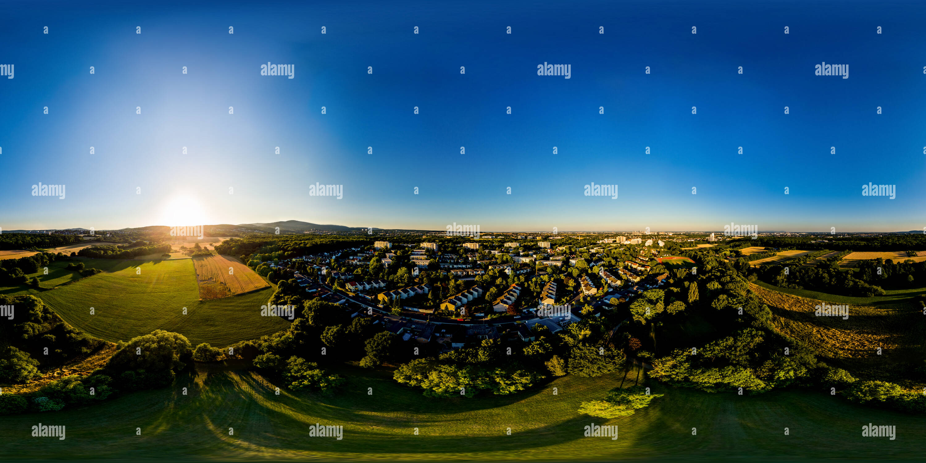 360° view of Europapark - Schwalbach am Taunus - Alamy