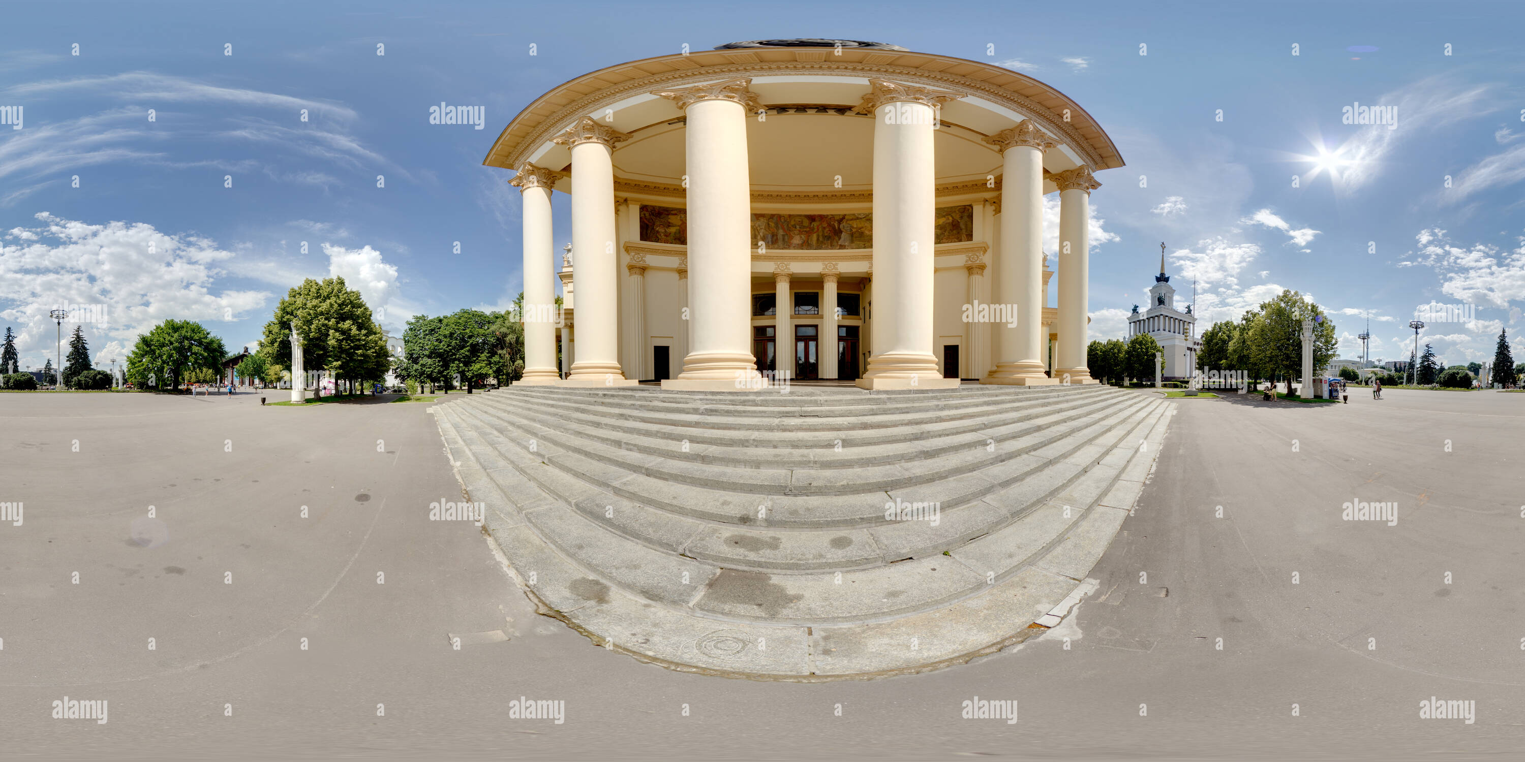360° view of Exhibition pavilion #71 in VDNH - Alamy