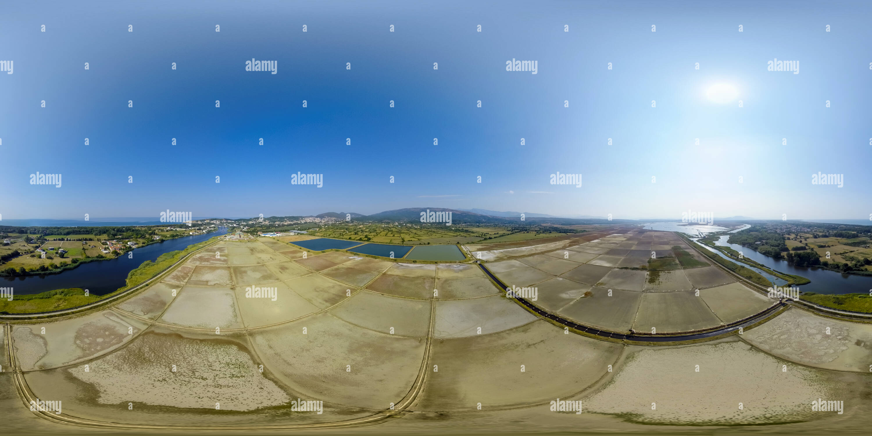 360° view of Solana Bajo Sekulic Ulcinj (2) - Montenegro Aerial ...