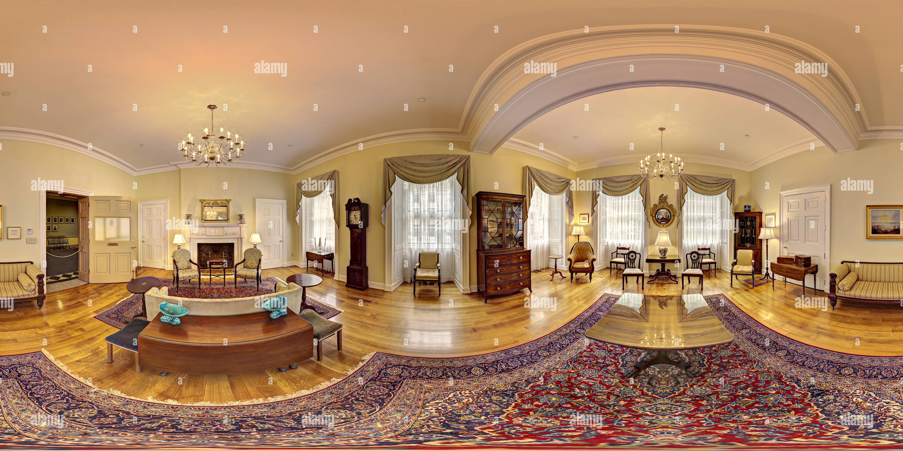 360° view of Province House Nova Scotia Reception Room - Alamy