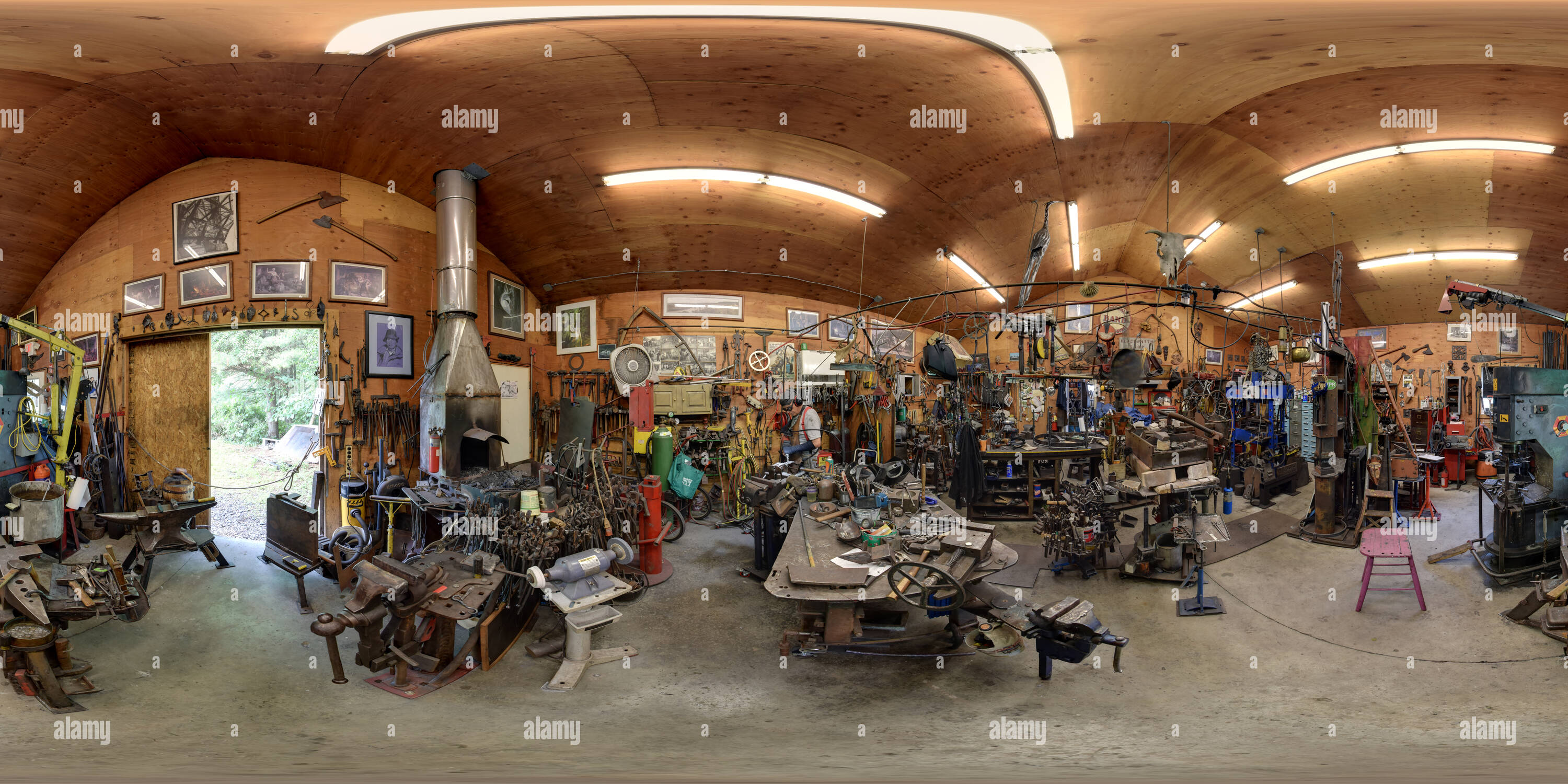 360° view of Blacksmith Arts Center Shop - Lake Champlain Maritime ...