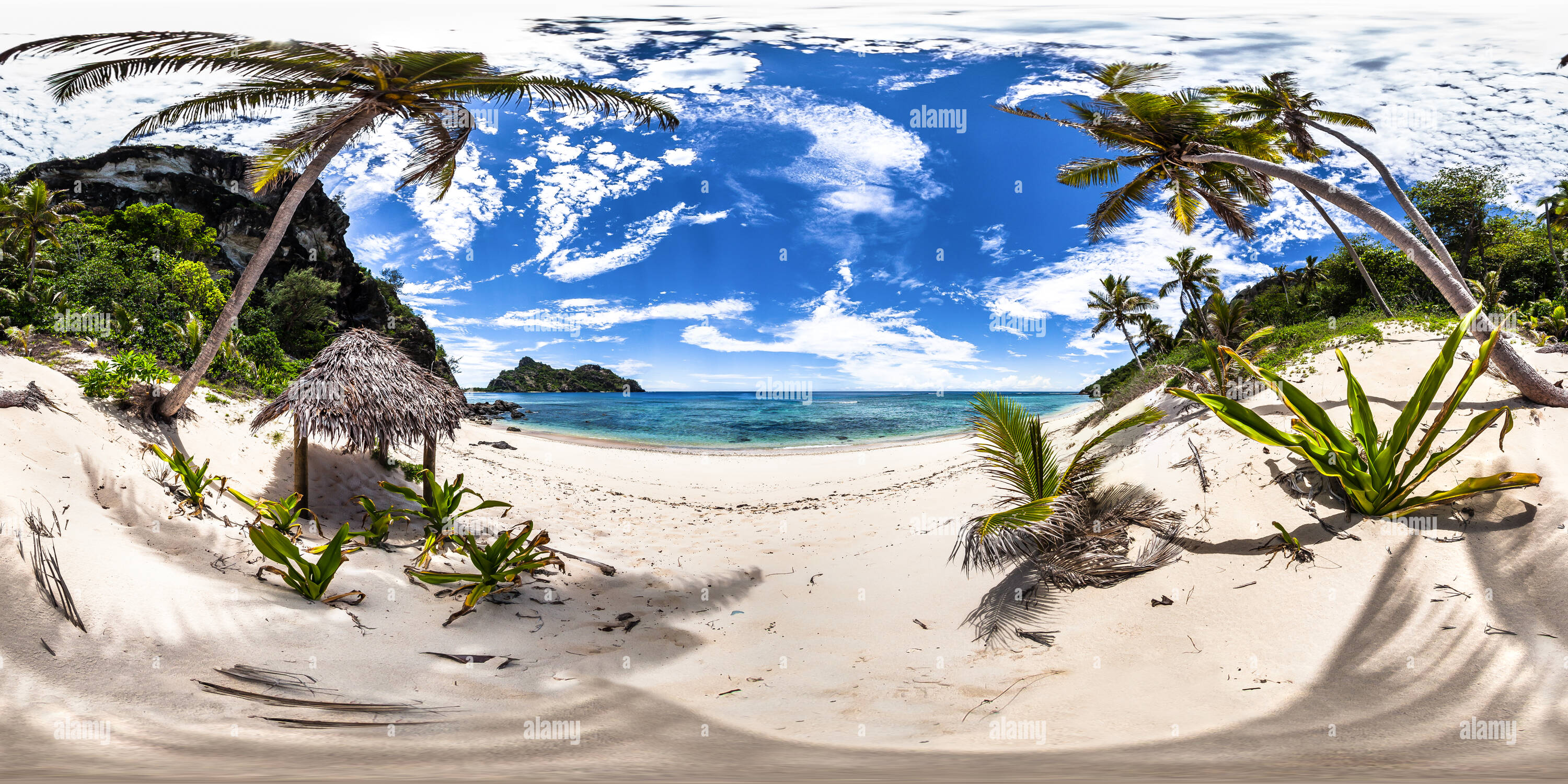 360° view of Idyllic Islands - Monu Island - Mamanuca Archipelago ...