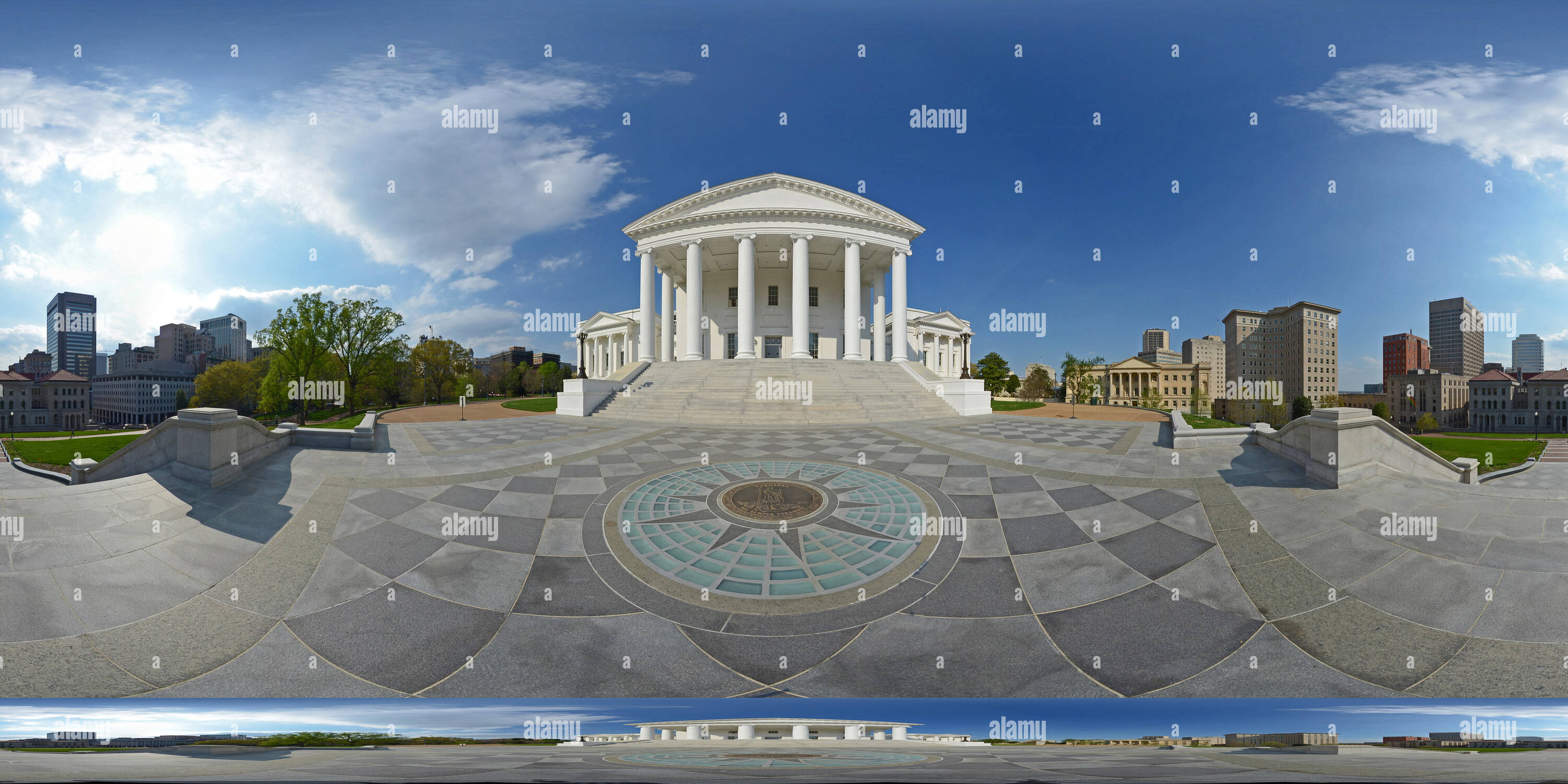 360° view of Virginia State Capitol - Alamy