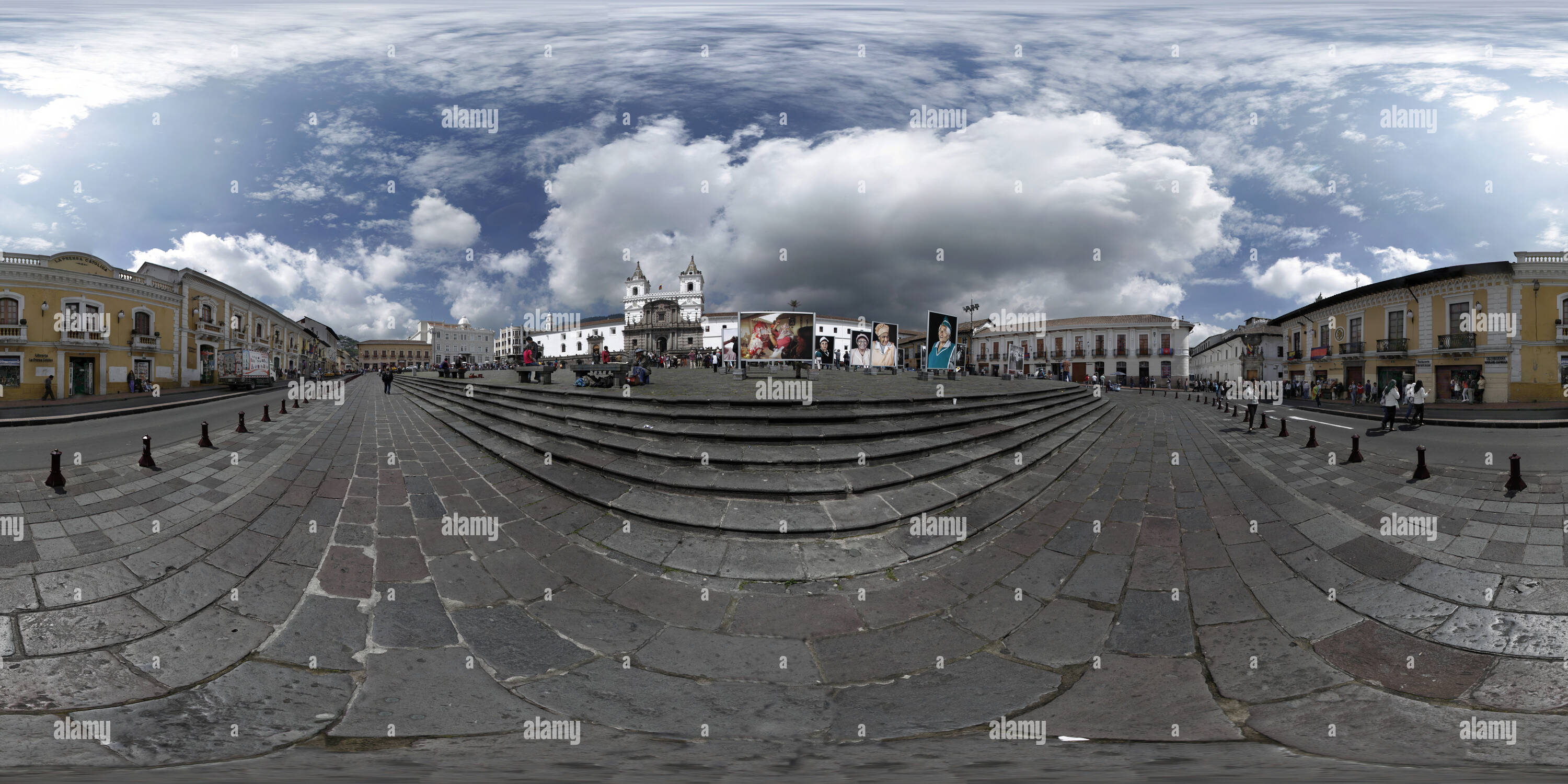 360° view of San Francisco Square - Alamy
