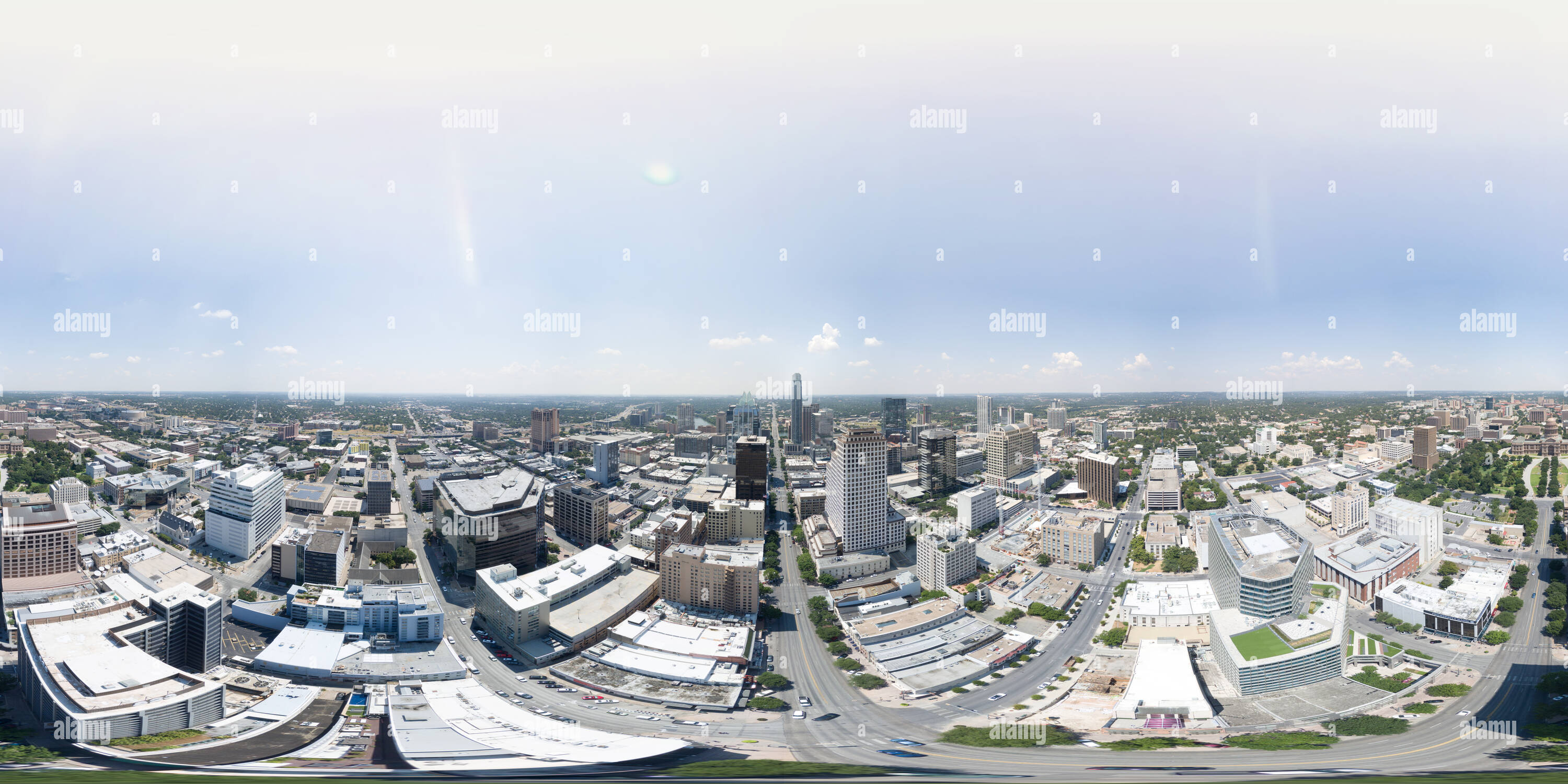 360° view of Virtual Image of Downtown Austin Texas - Alamy