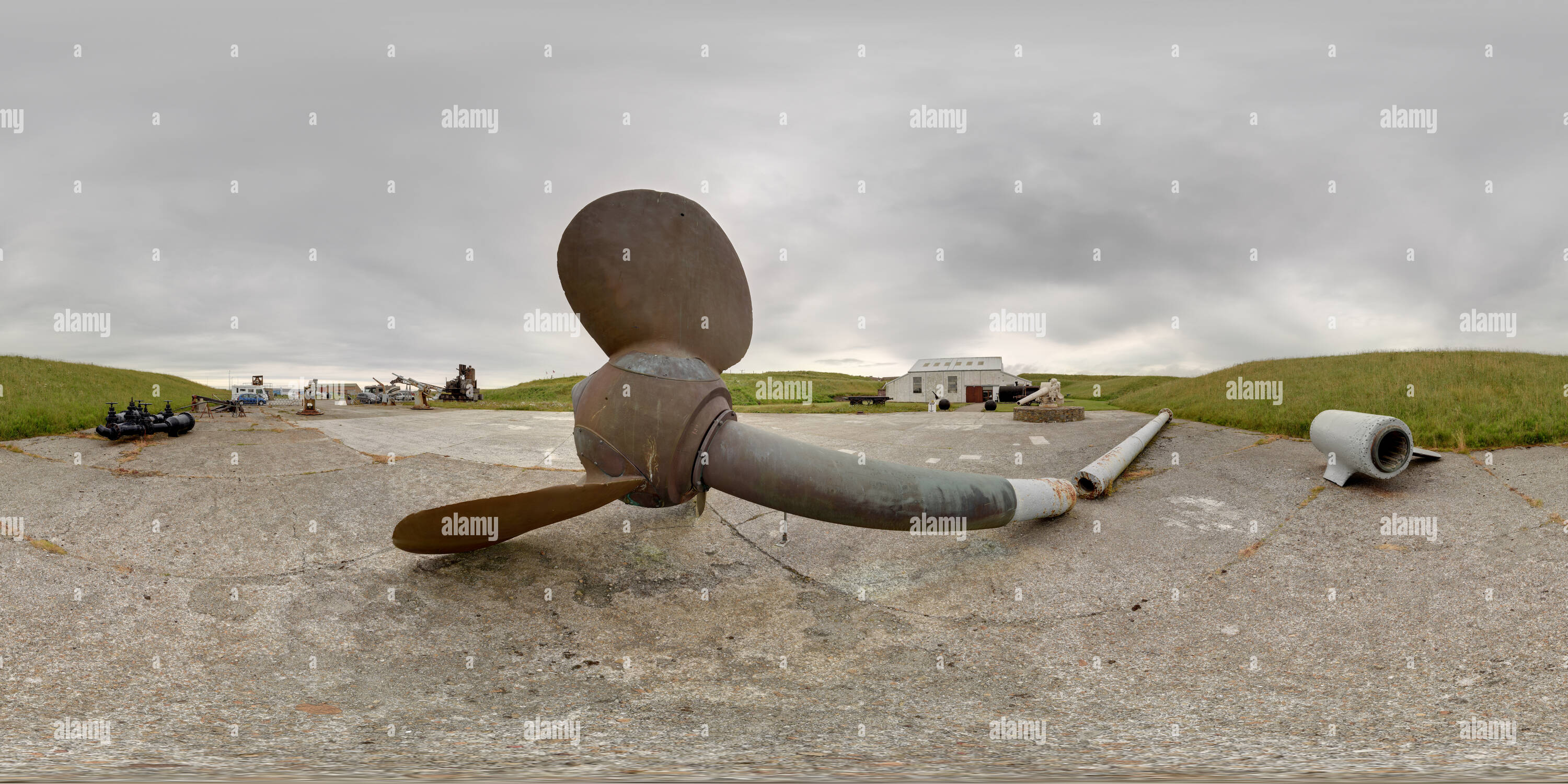 360° view of Scapa Flow Visitor Centre and Museum - Alamy
