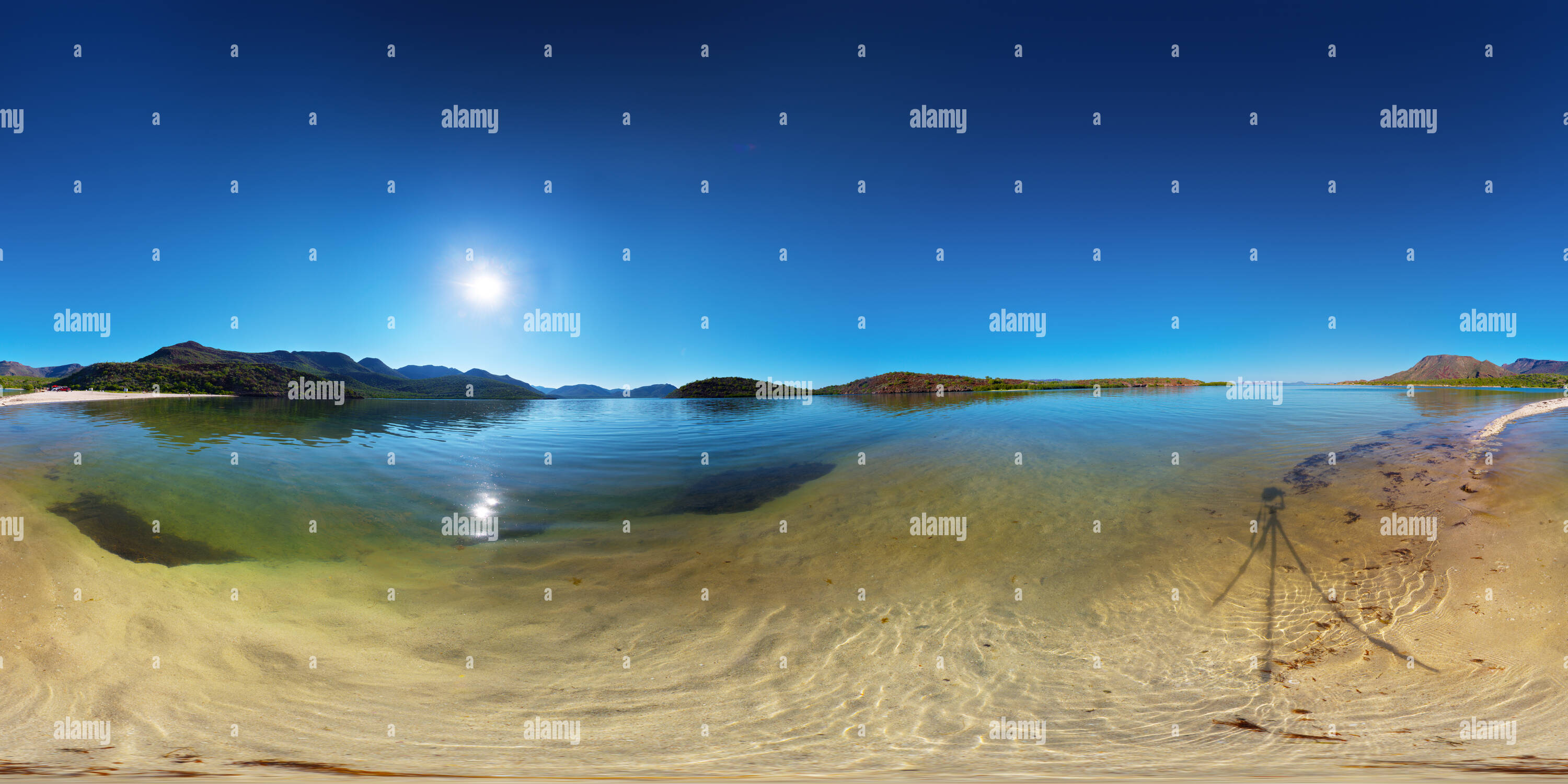 360° view of Playa El Requeson - Alamy