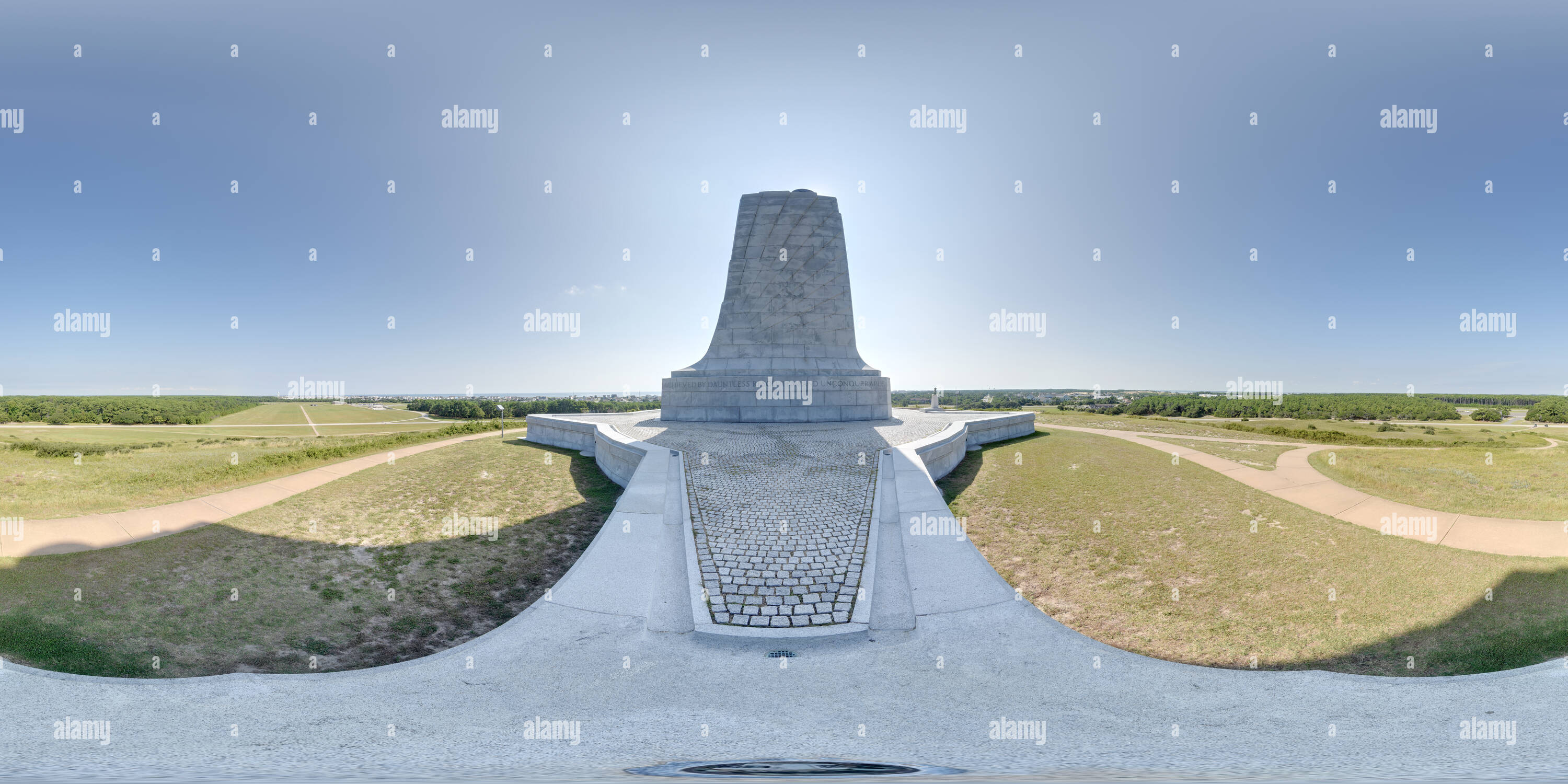 360° view of Wright Brothers Monument Two - Alamy