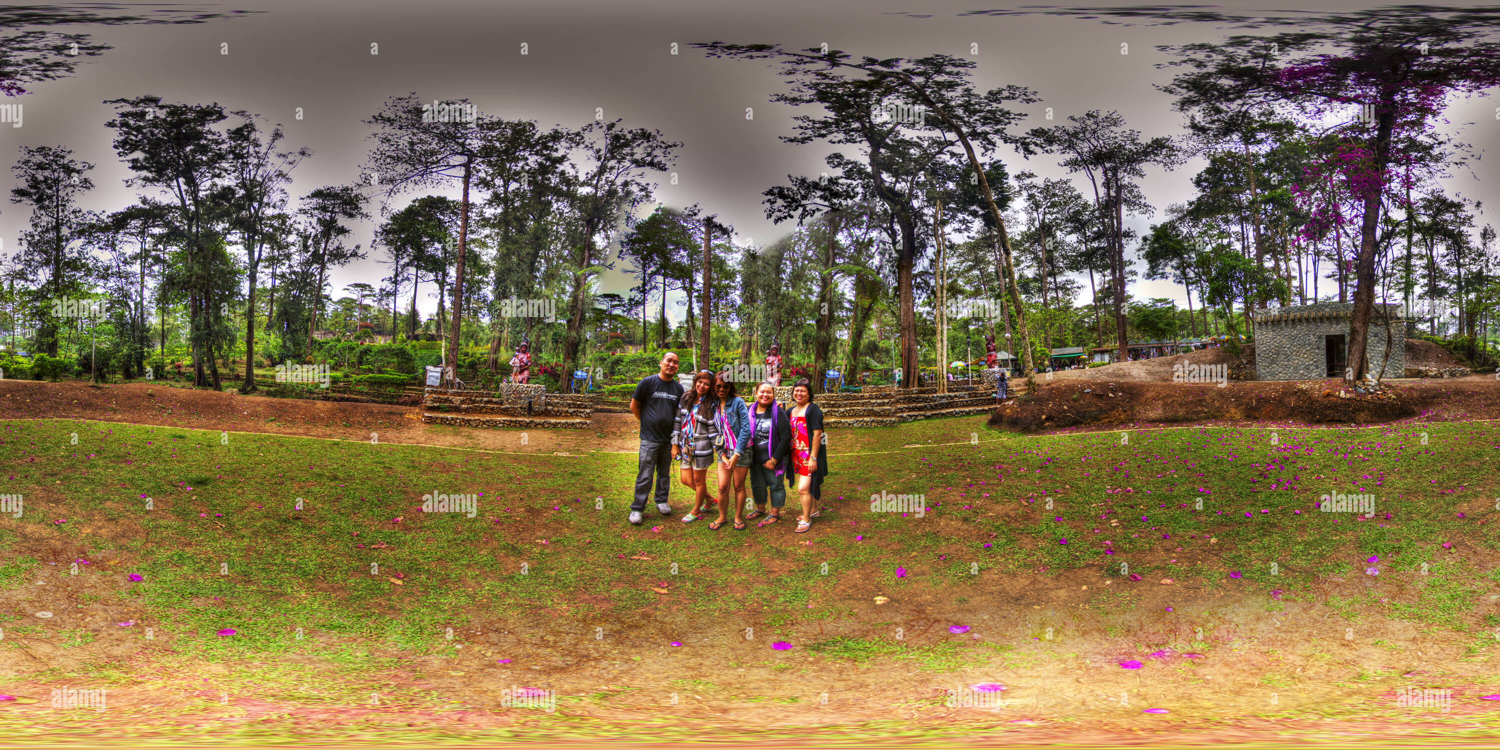 360° view of Botanical Garden, Baguio City, with Shellborn Lagar, Janet ...