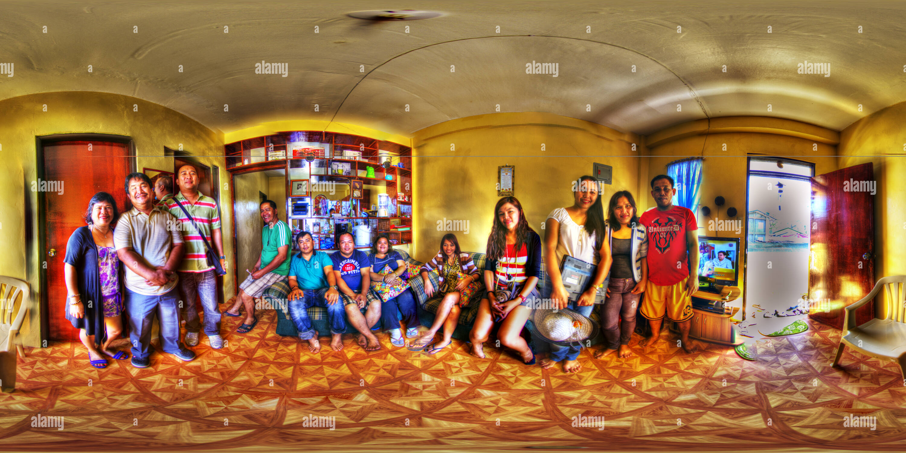 360° view of Apartment of Doching Narido, Baguio City, with the whole ...