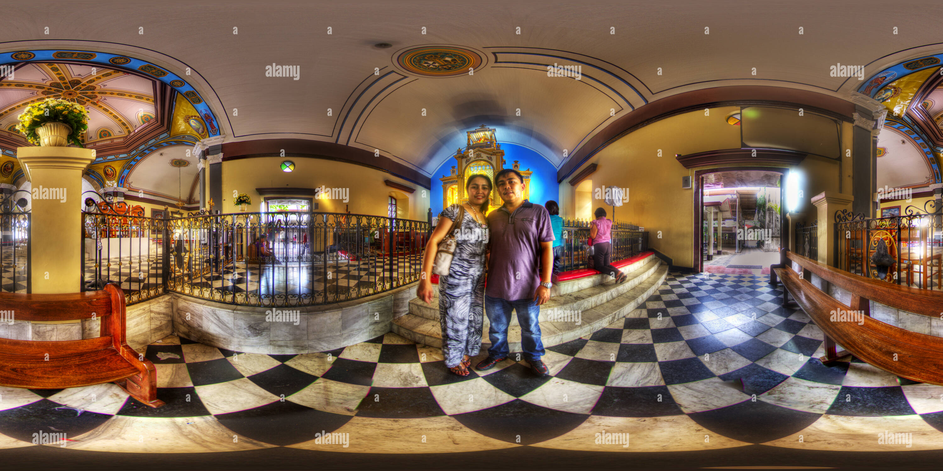 360° view of Our Lady of Manaoag Inner Altar with Junjay & Elvie ...