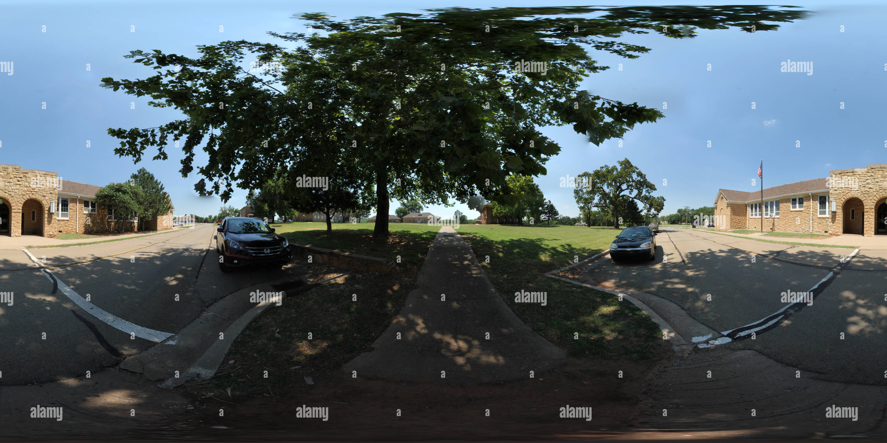 360° view of BIA Office at Pawnee Indian School - Alamy