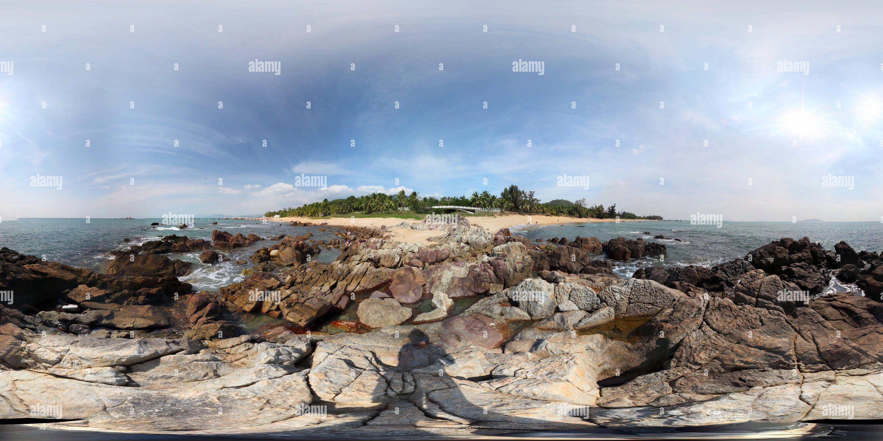 360° view of Tianya Haijiao scenic aria - Alamy