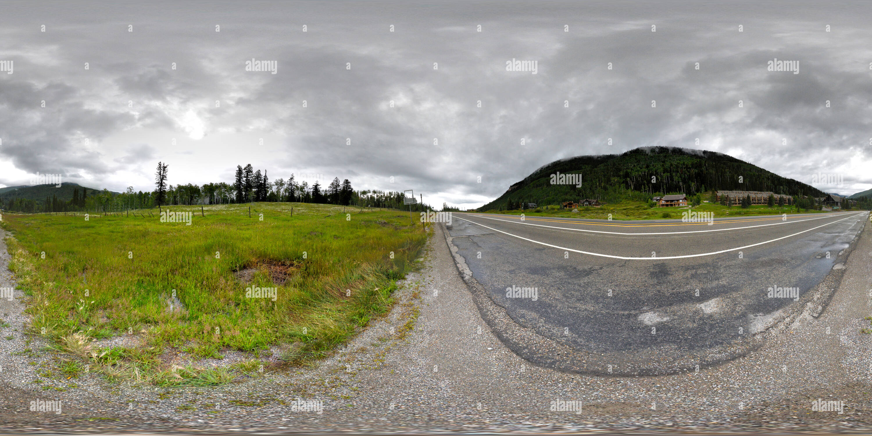 360° view of US-550 Million Dollar Hwy Cascade Village - Alamy