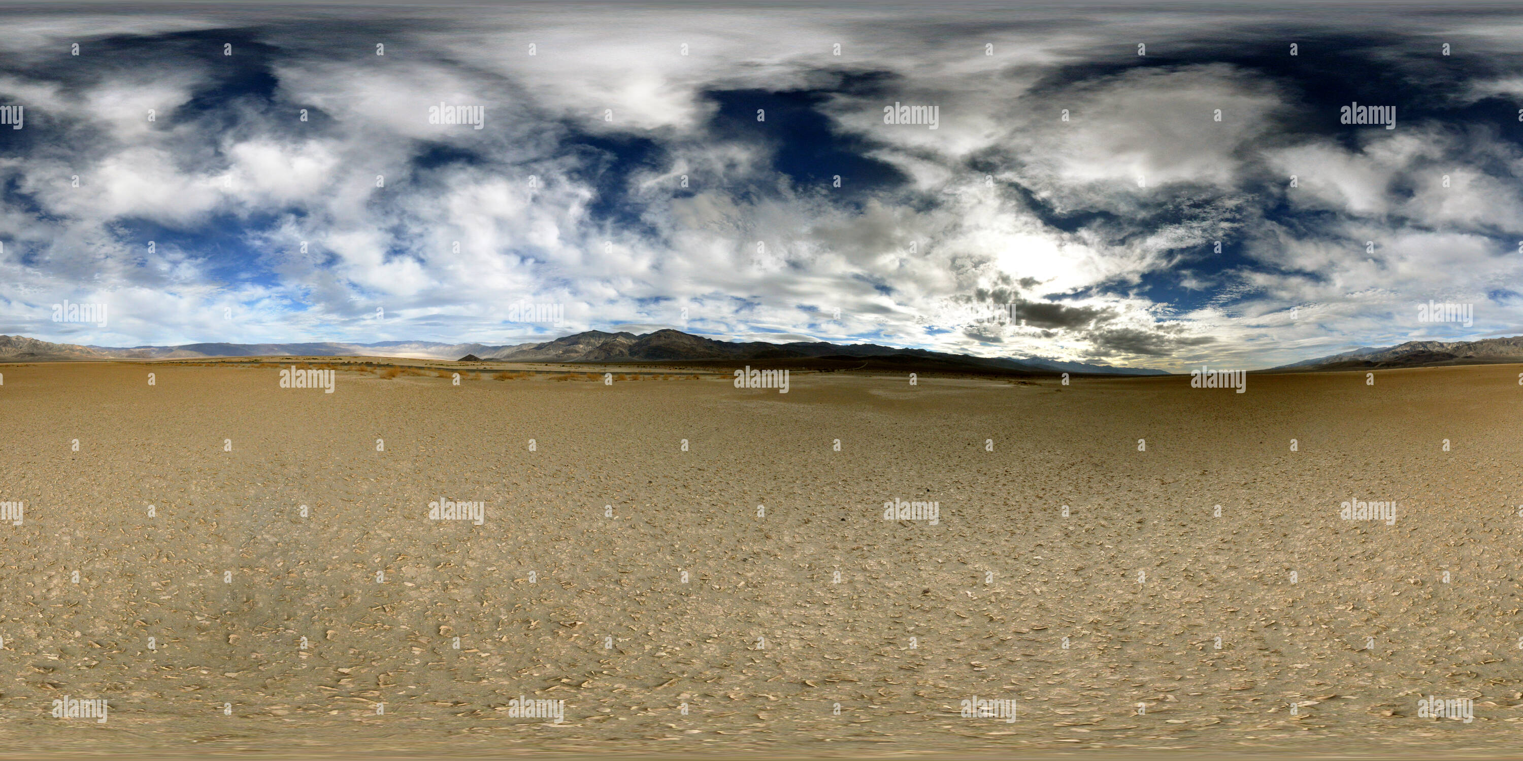 360° view of Panamint Valley in Death Valley Natl Park - Alamy