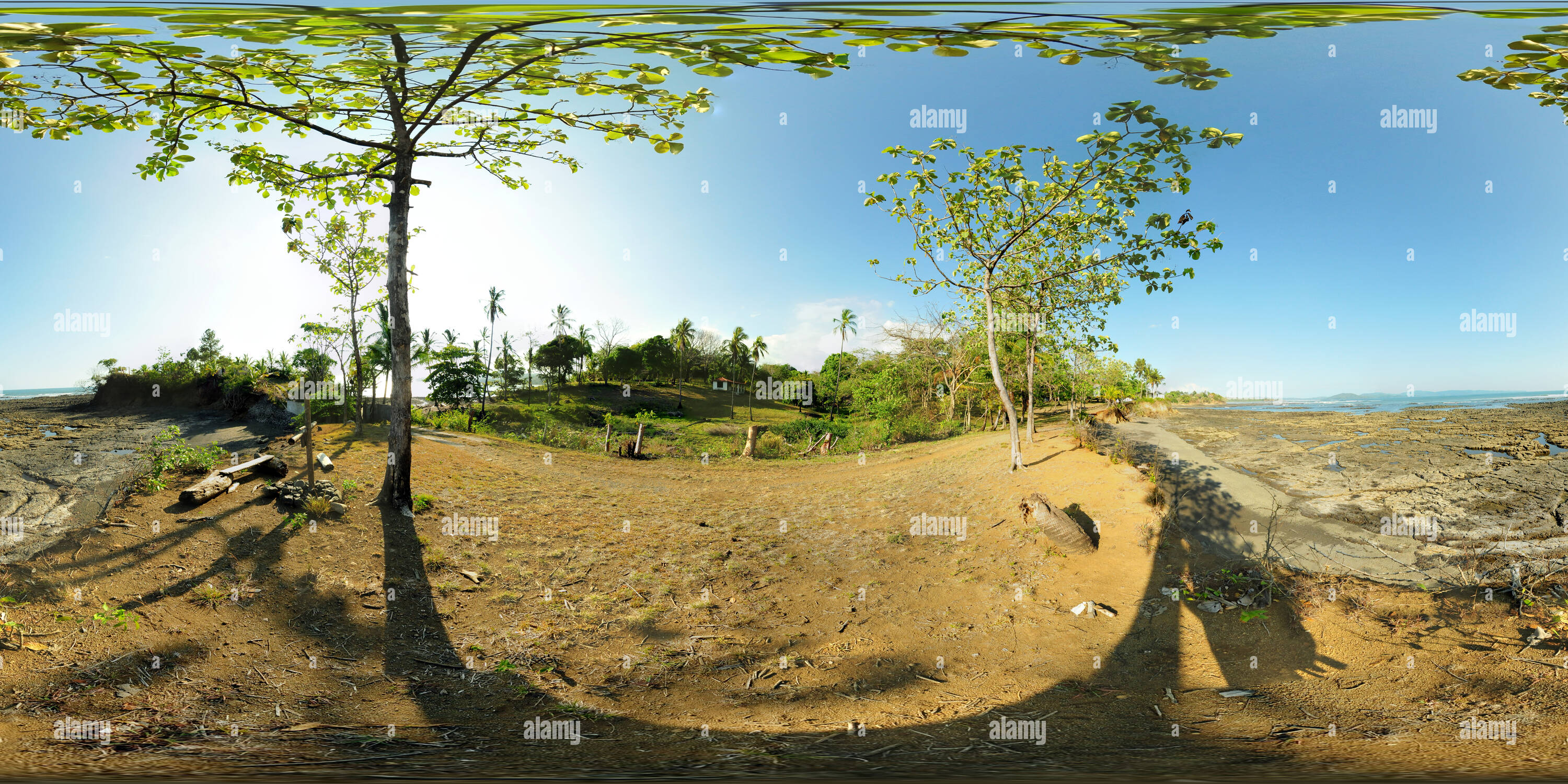 360° view of La Punta, santa Catalina - Alamy