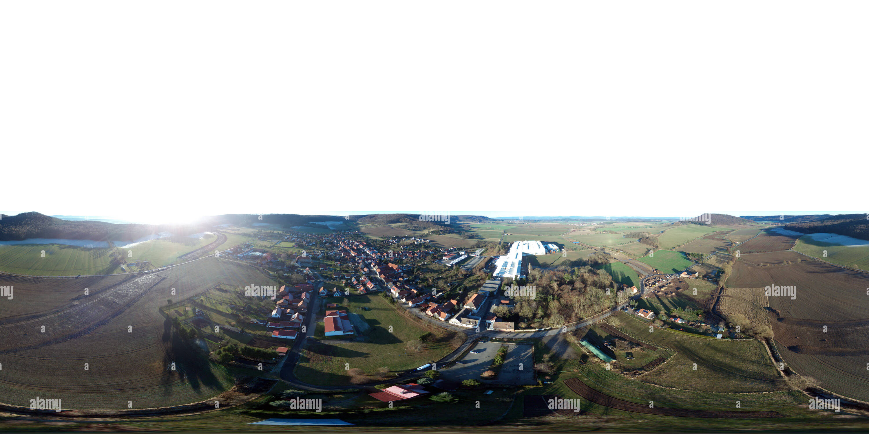 360° view of Haynrode | Eichsfeld - Am Salzborn - Alamy