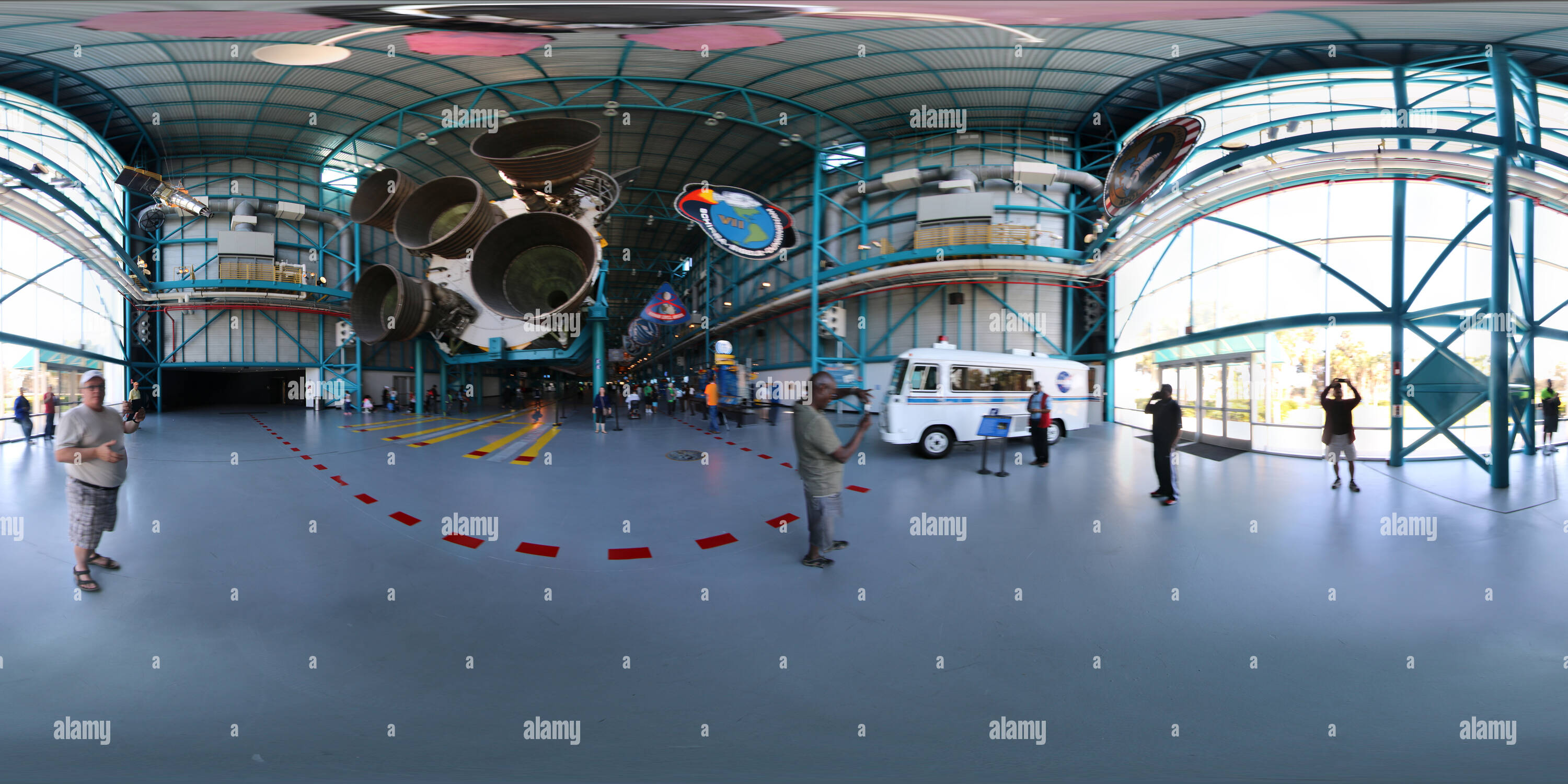 360° view of Apollo/Saturn V Center - Kennedy Space Center - Alamy