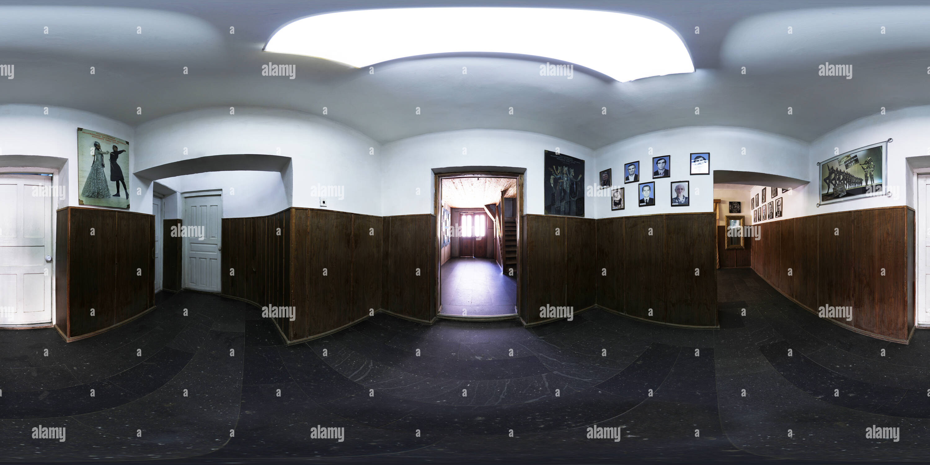360° view of Tkibuli Choreographic Studio, foyer 2 - Alamy