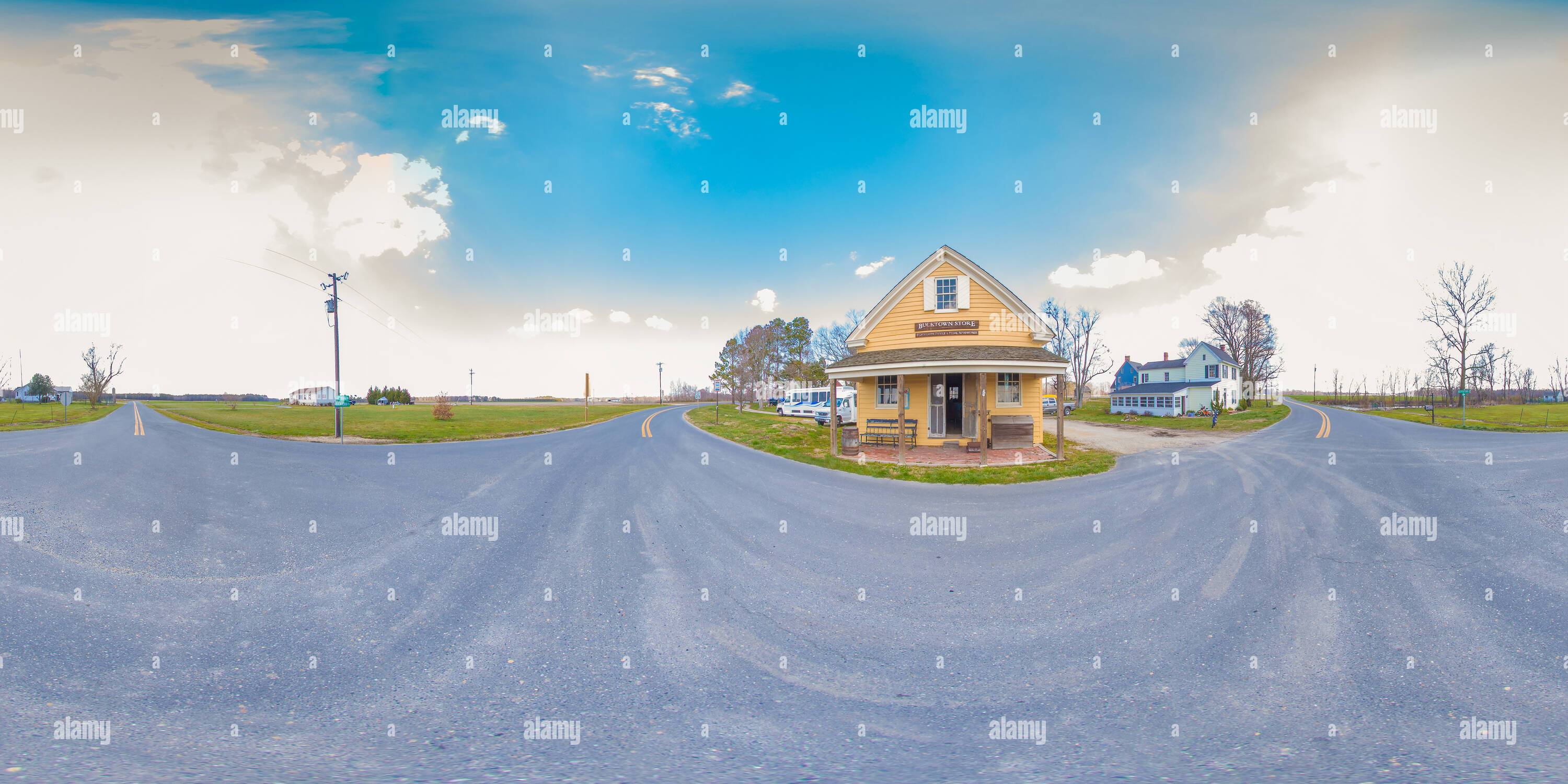 360° view of Bucktown Store Site of Harriet Tubman’s First Act of ...