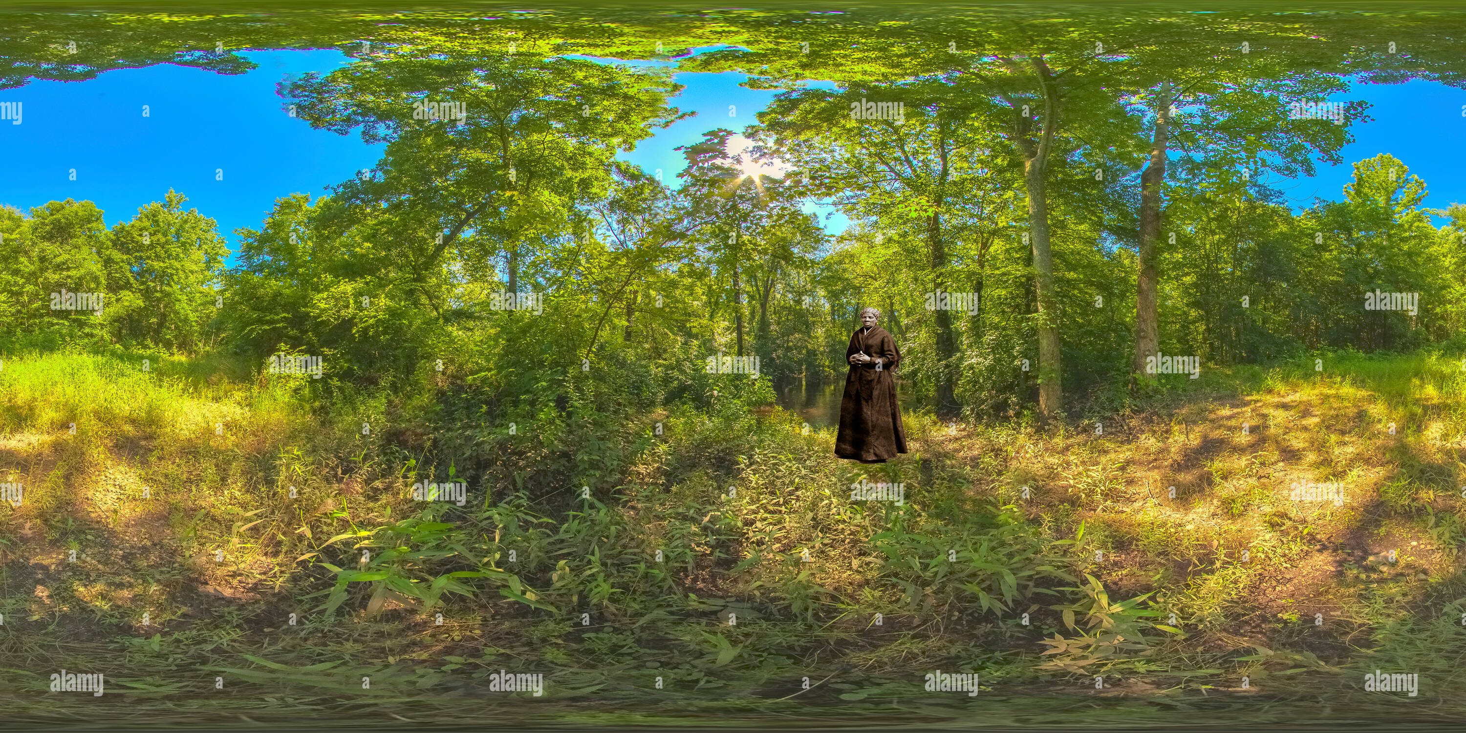360° view of Harriet Tubman on the Banks of the Choptank River ...