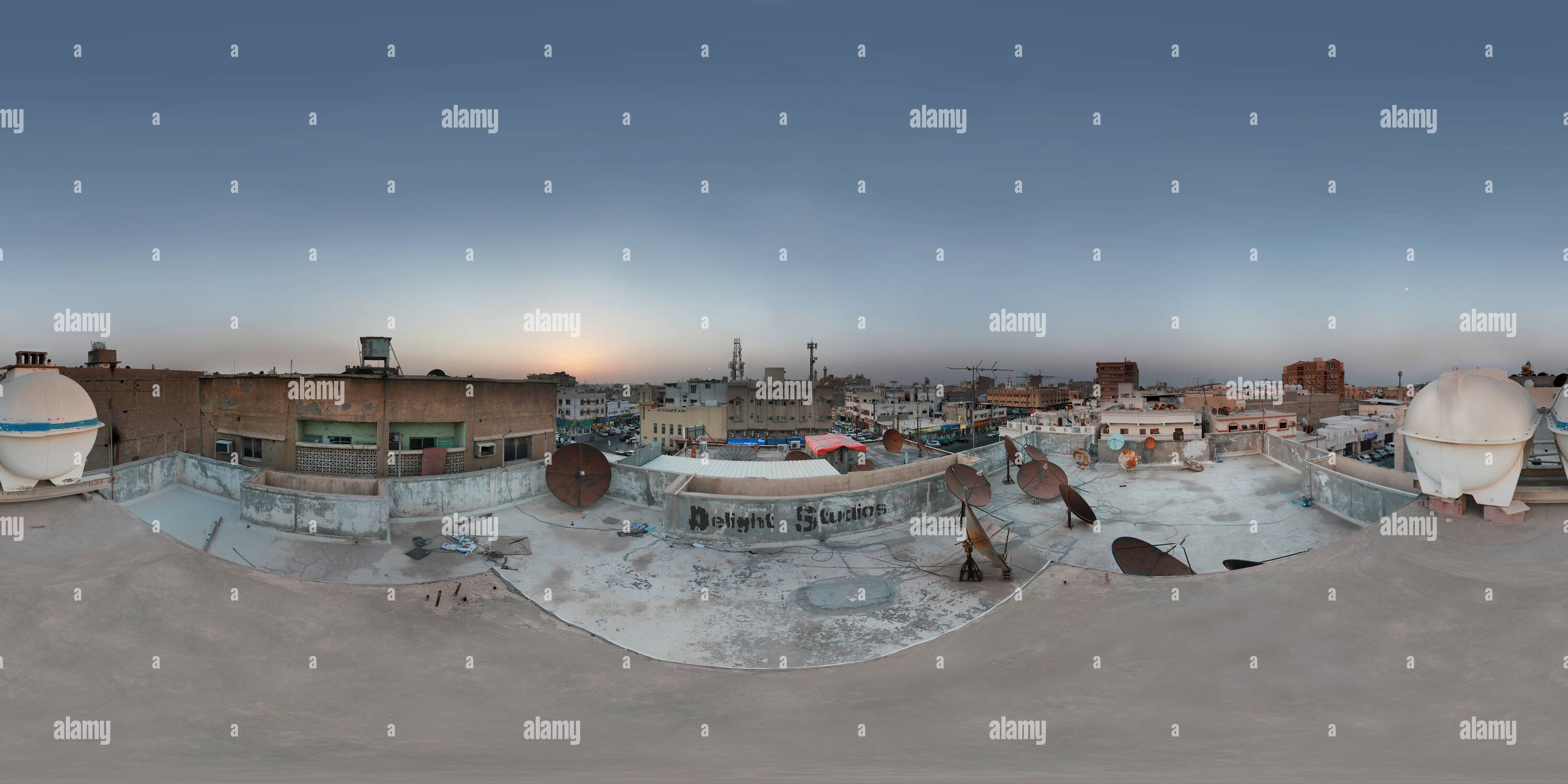 360° view of A Vew From My Roof Top - Alamy