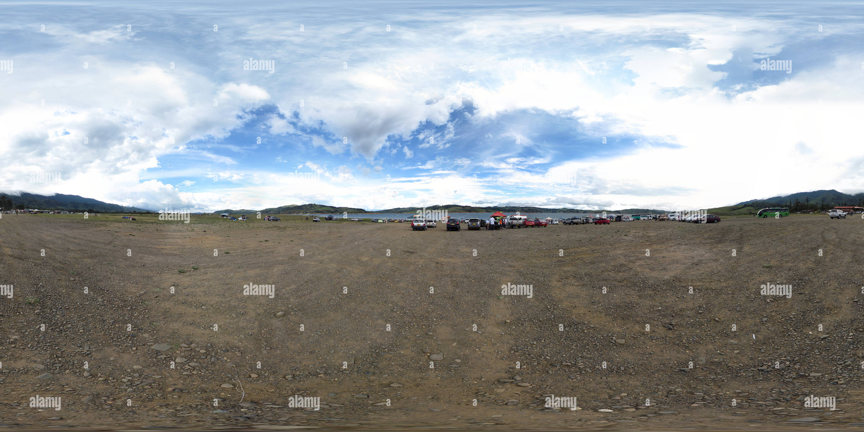 360° view of Lago Calima - Darien - Alamy