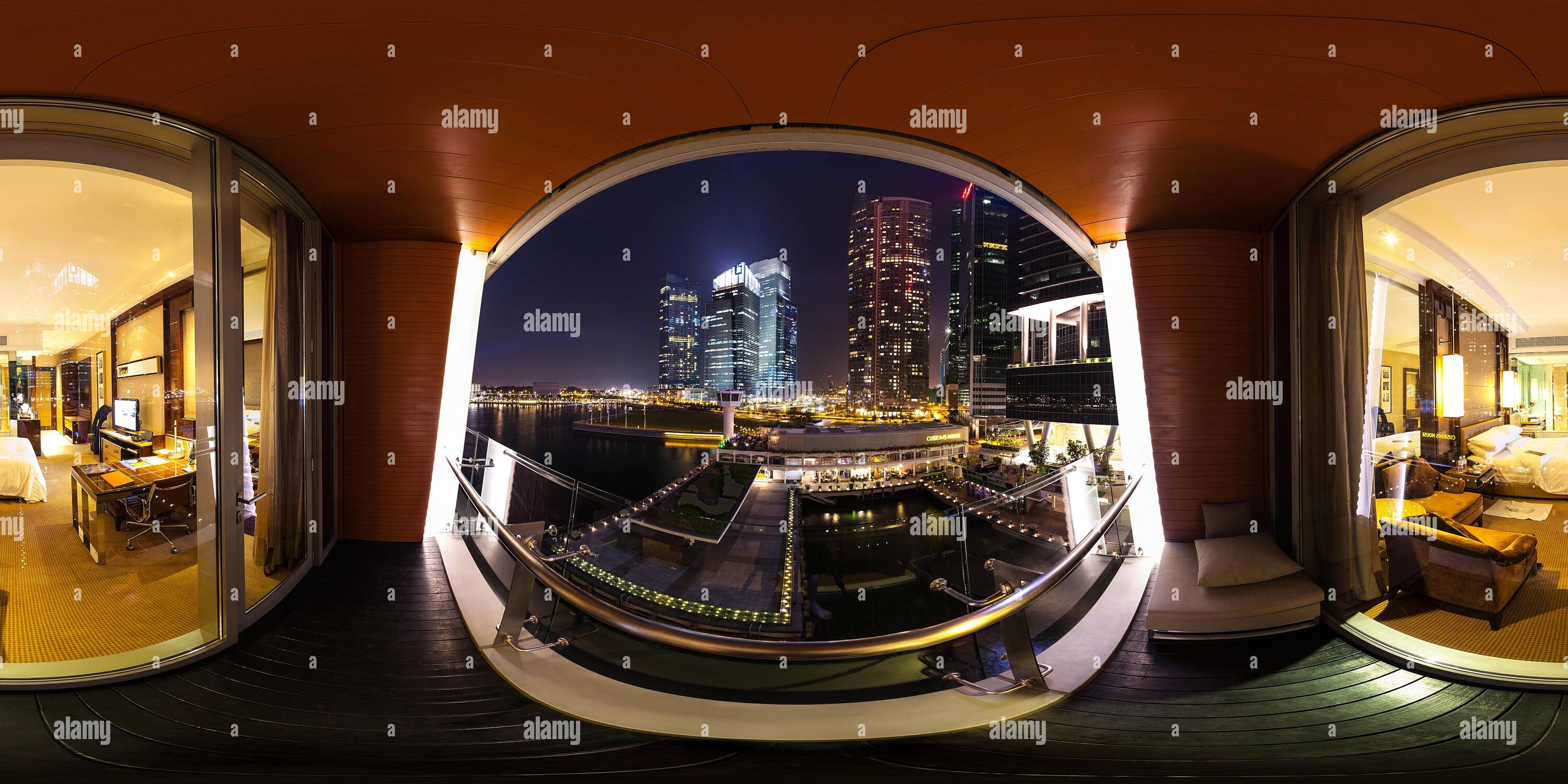 360° view of The Fullarton Bay Hotel - Alamy