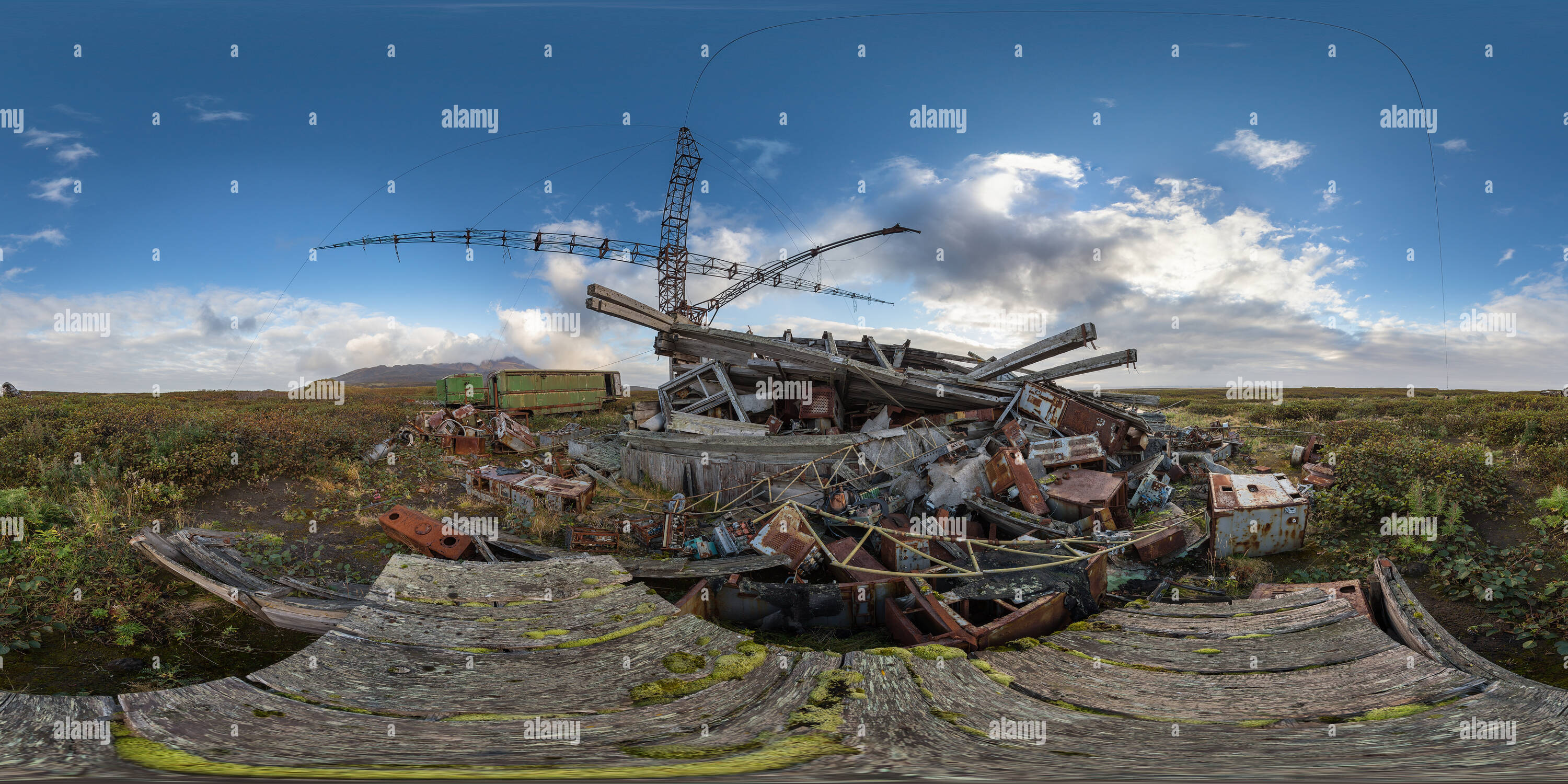360° view of Radar Station Final - Alamy